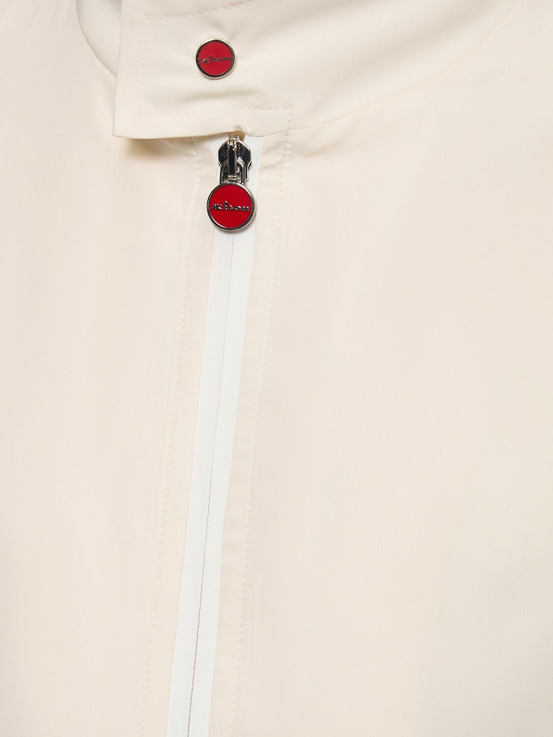 KITON - Kiton Logo Zipped Jacket Kiton