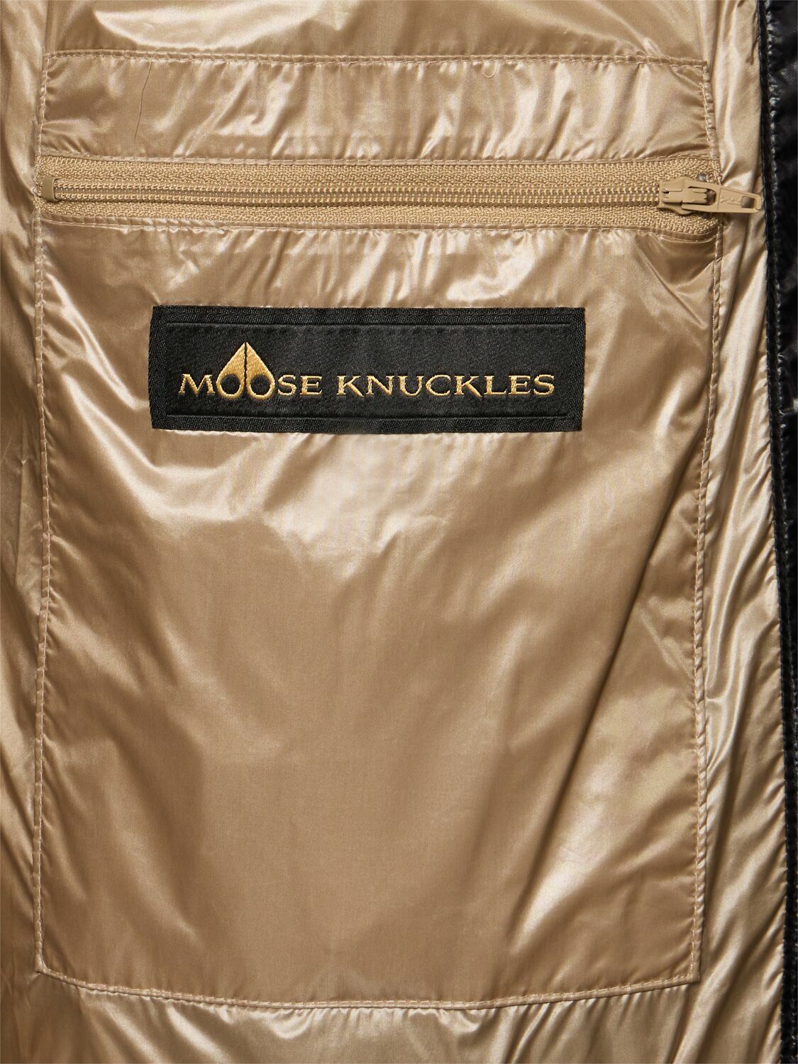 MOOSE KNUCKLES Moonstone Nylon Down Jacket Moose Knuckles