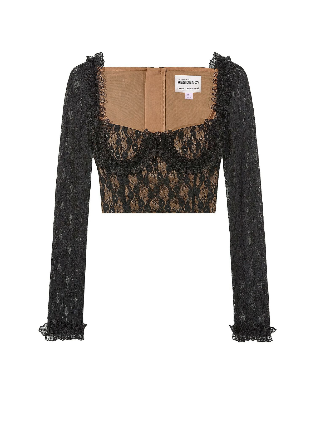 self-portrait Christopher Kane Residency Lace Top Self-Portrait