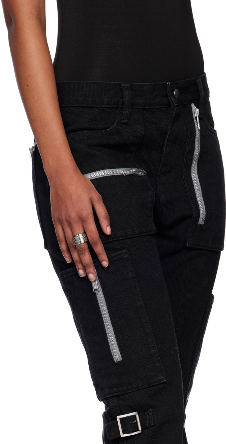 Givenchy Silver Engraved Ring Givenchy