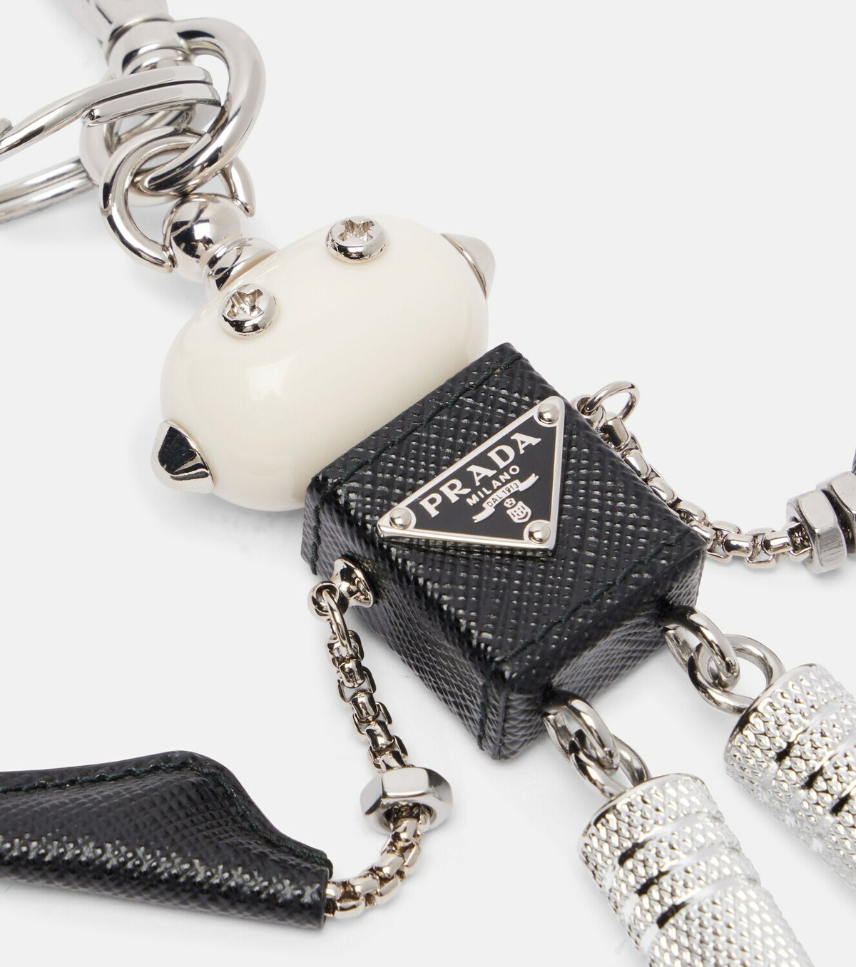 Prada Leather bag charm Prada