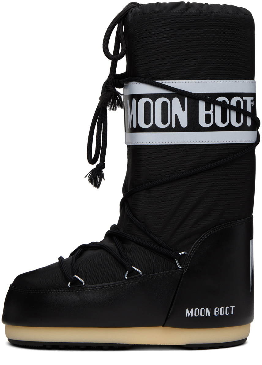 Moon Boot Black Icon Boots Moon Boot