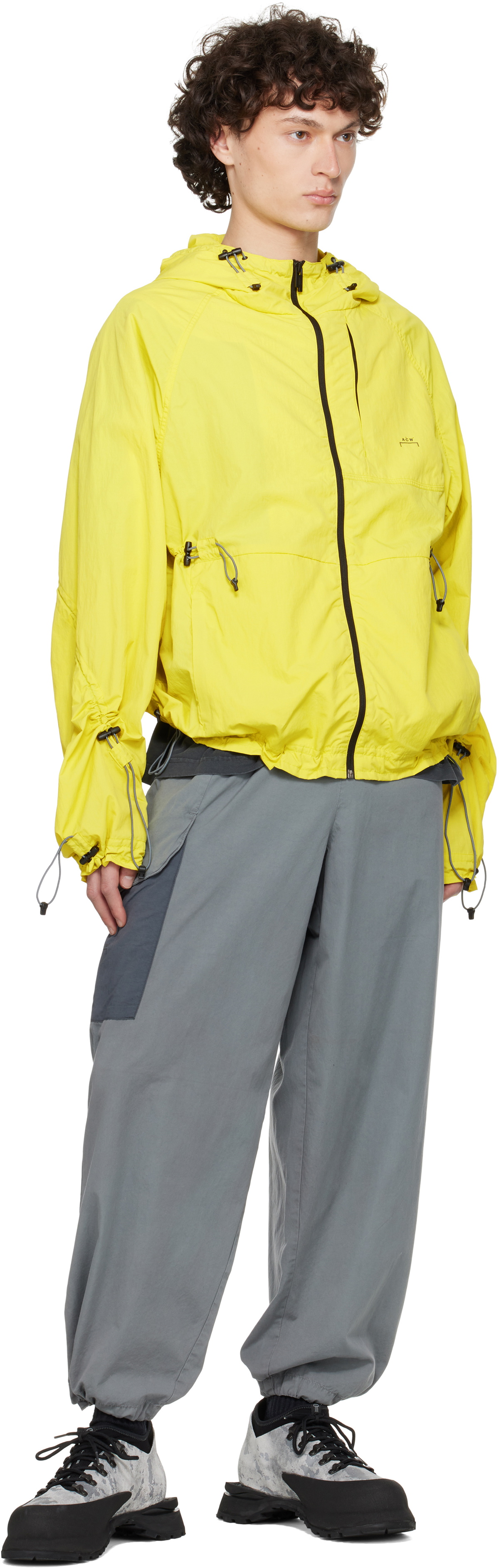 A-COLD-WALL* Yellow Balfron Windbreaker Jacket A-Cold-Wall*