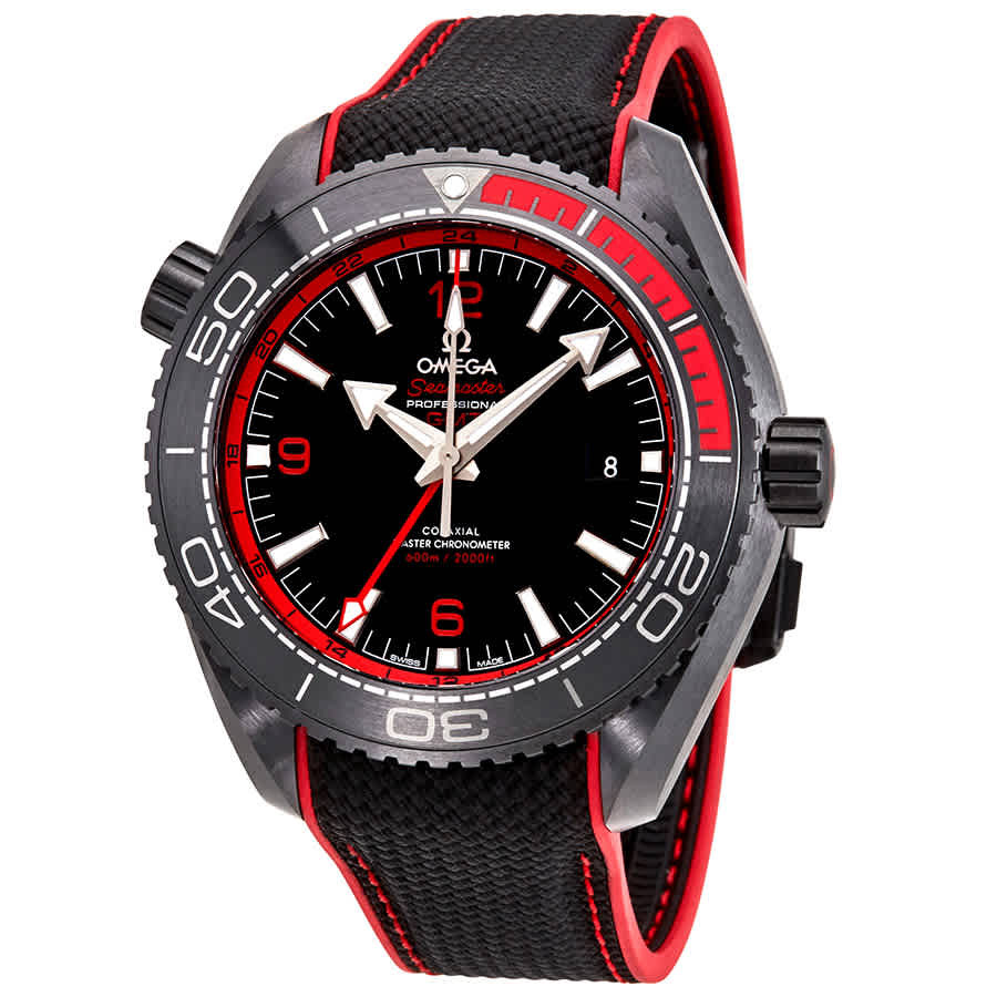 Omega Seamaster Planet Ocean Black Dial Coke Bezel Mens Watch 215.92.46 ...