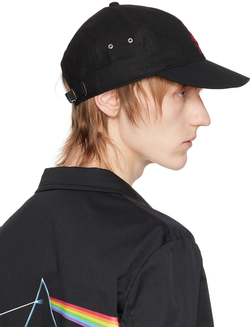 Undercover Black Embroidered Cap Undercover