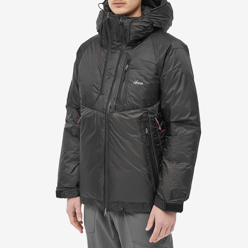Nanga Men's Aurora Light Down Jacket in Black Nanga