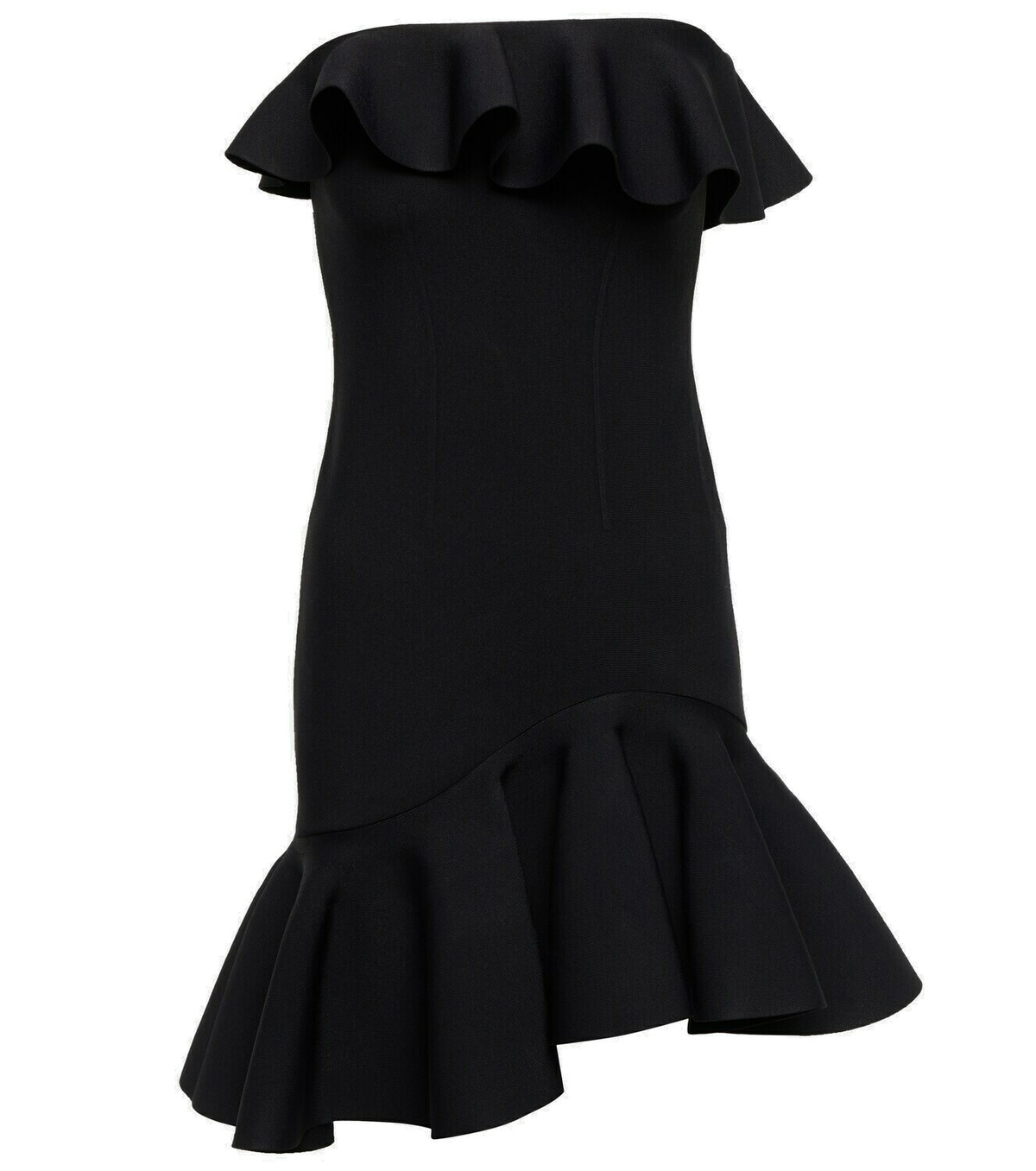Alexander McQueen - Ruffle-trimmed minidress Alexander McQueen