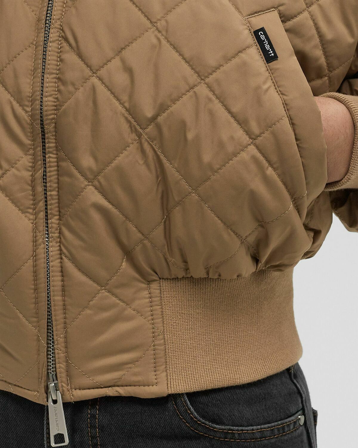 Carhartt WIP Selma Liner Brown Womens Bomber Jacket Carhartt WIP