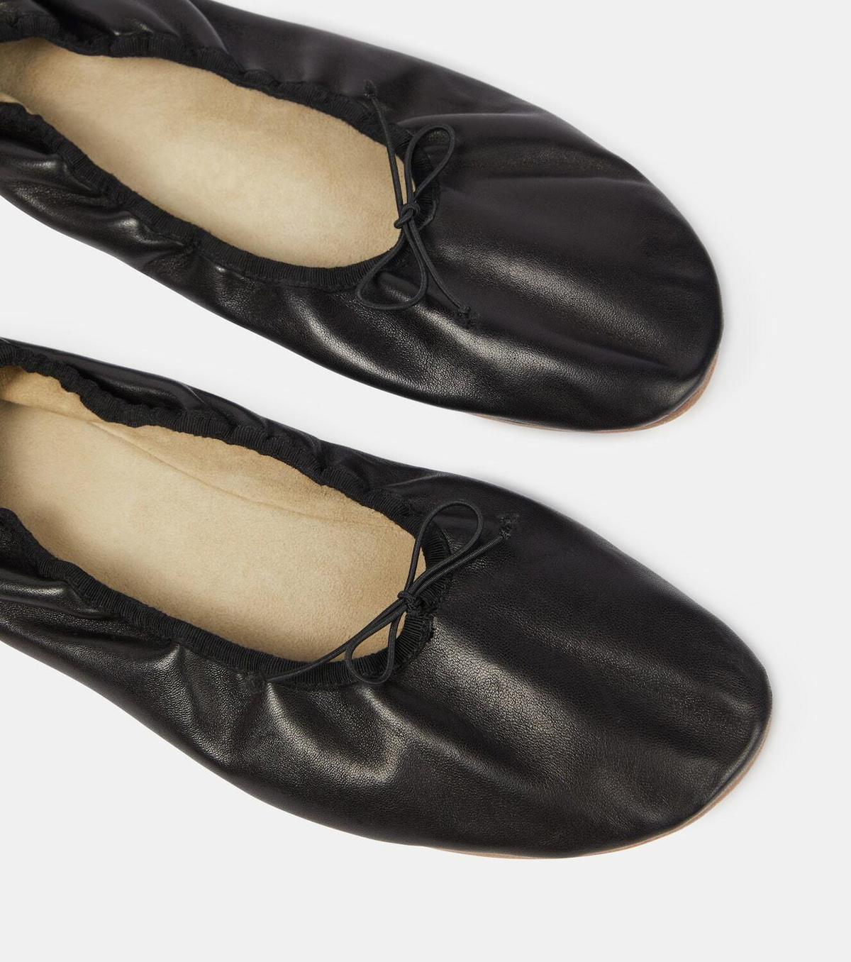 The Row Leather ballet flats The Row