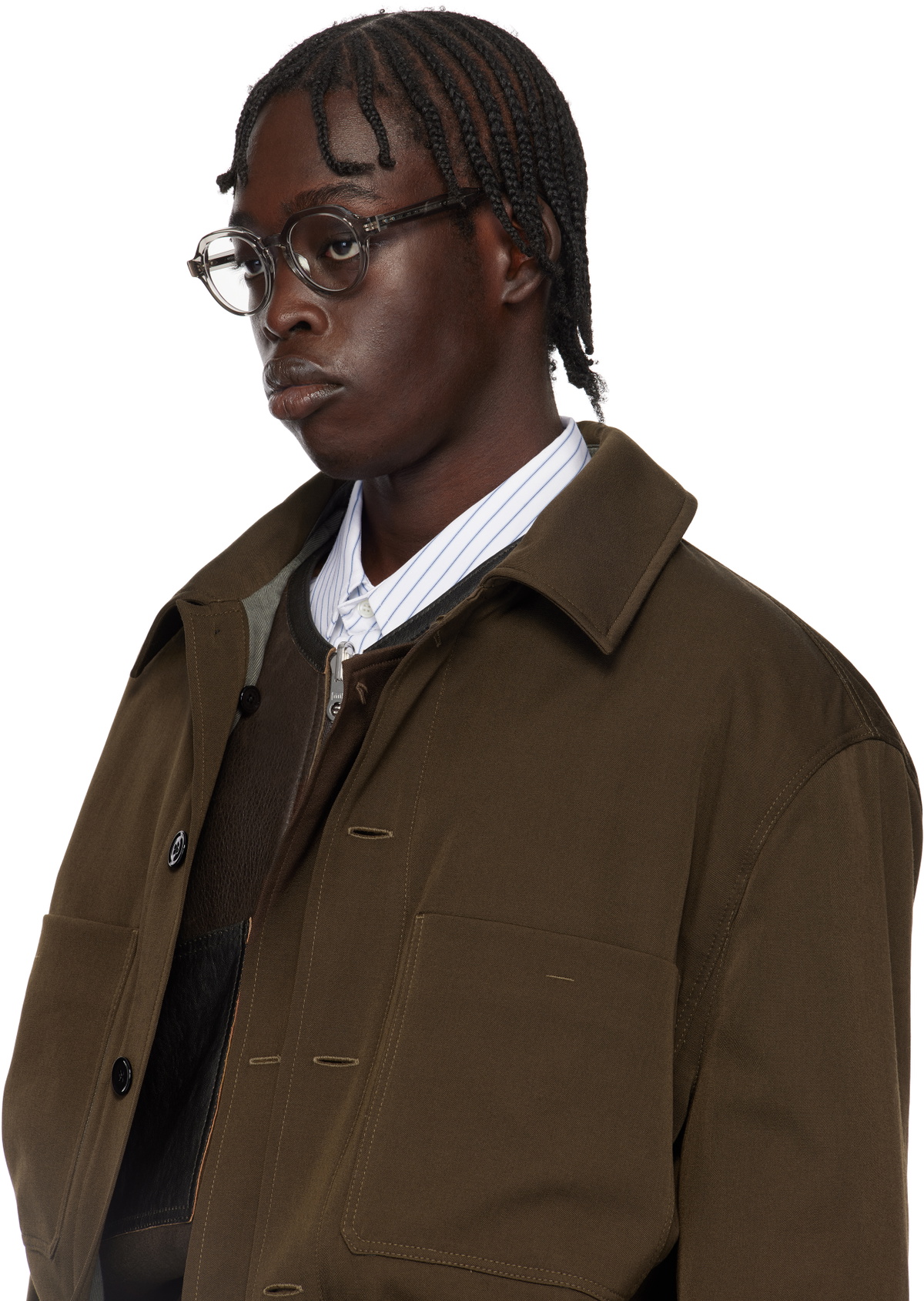 Matsuda Gray M1032 Glasses Matsuda