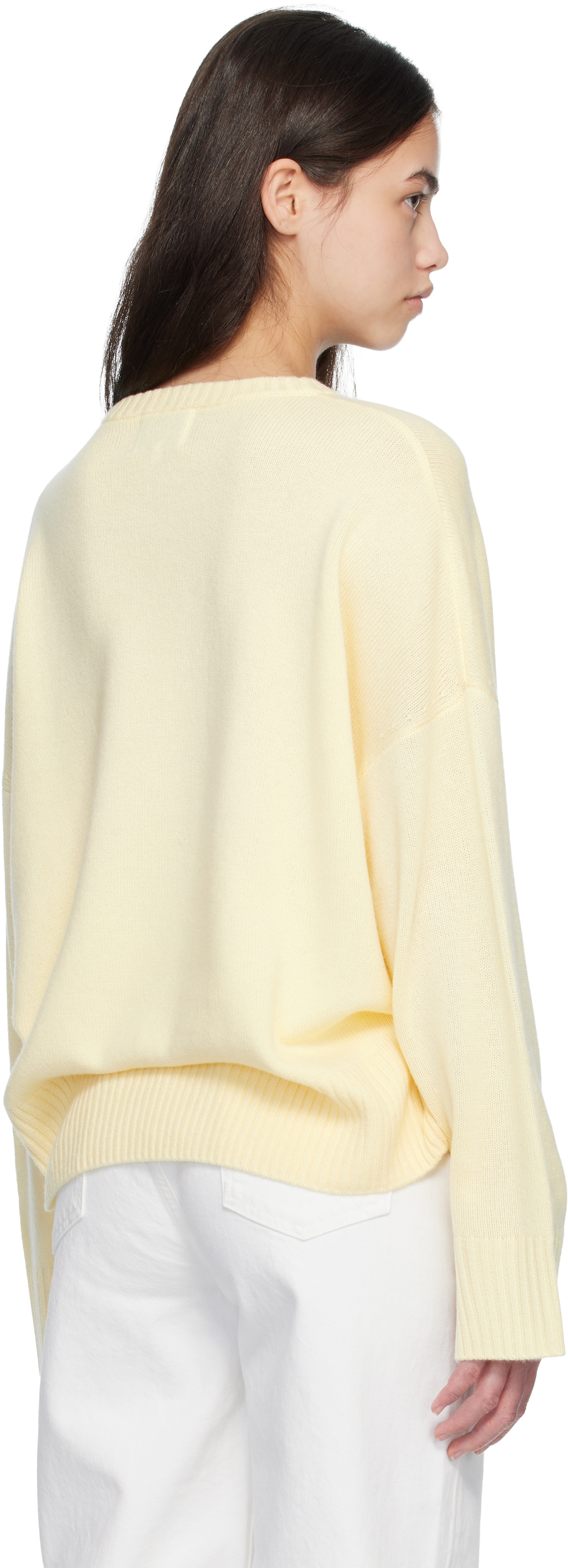 Loulou de Saison Off-White ANTON Cashmere Sweater Loulou Studio