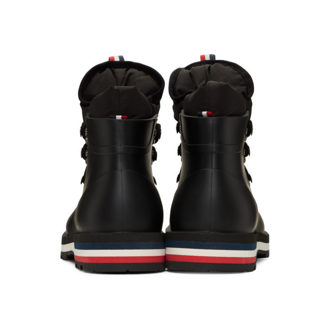 Moncler Black Henoc Hiking Boots Moncler
