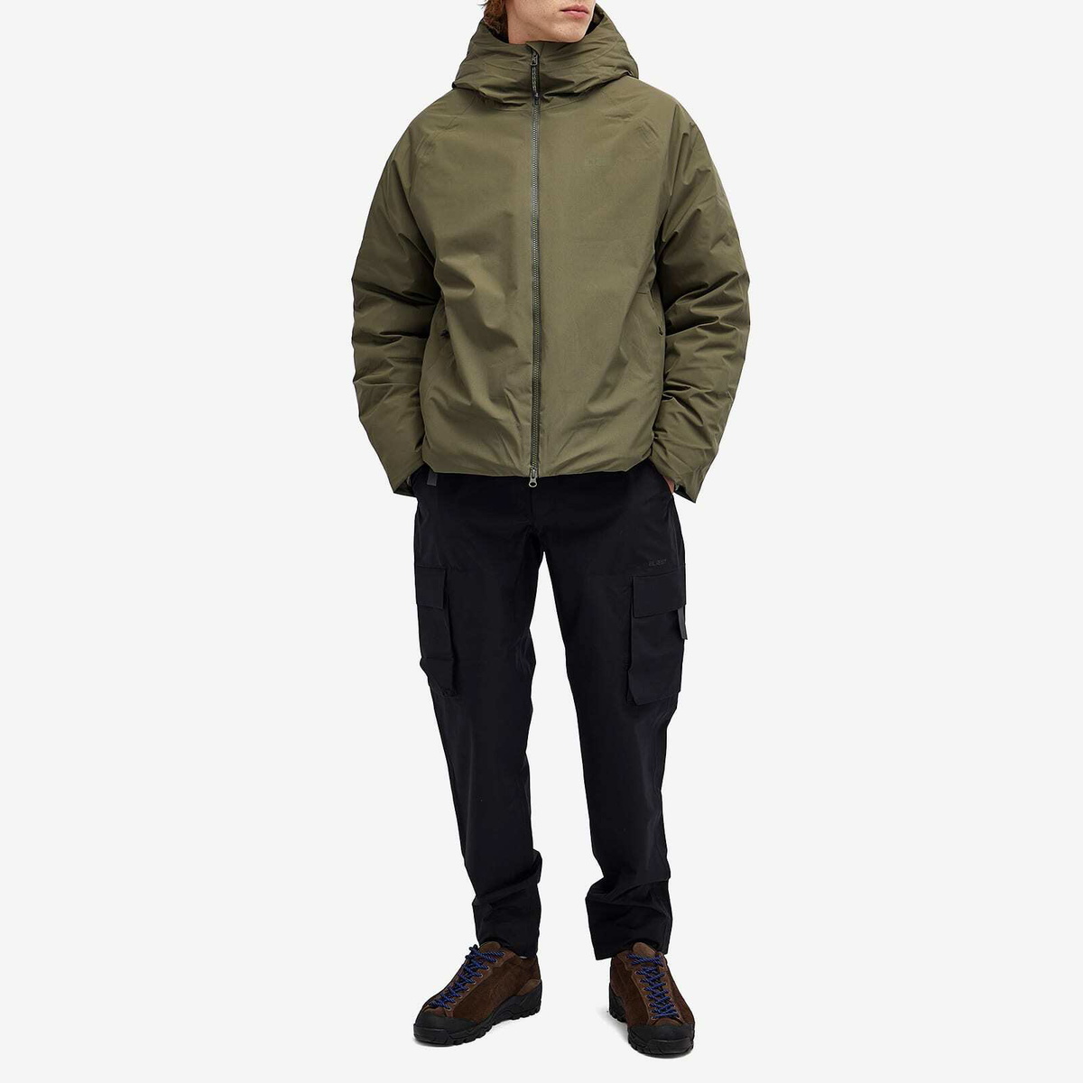 Blaest Men's Runde Down Jacket in Grape Leaf Blaest