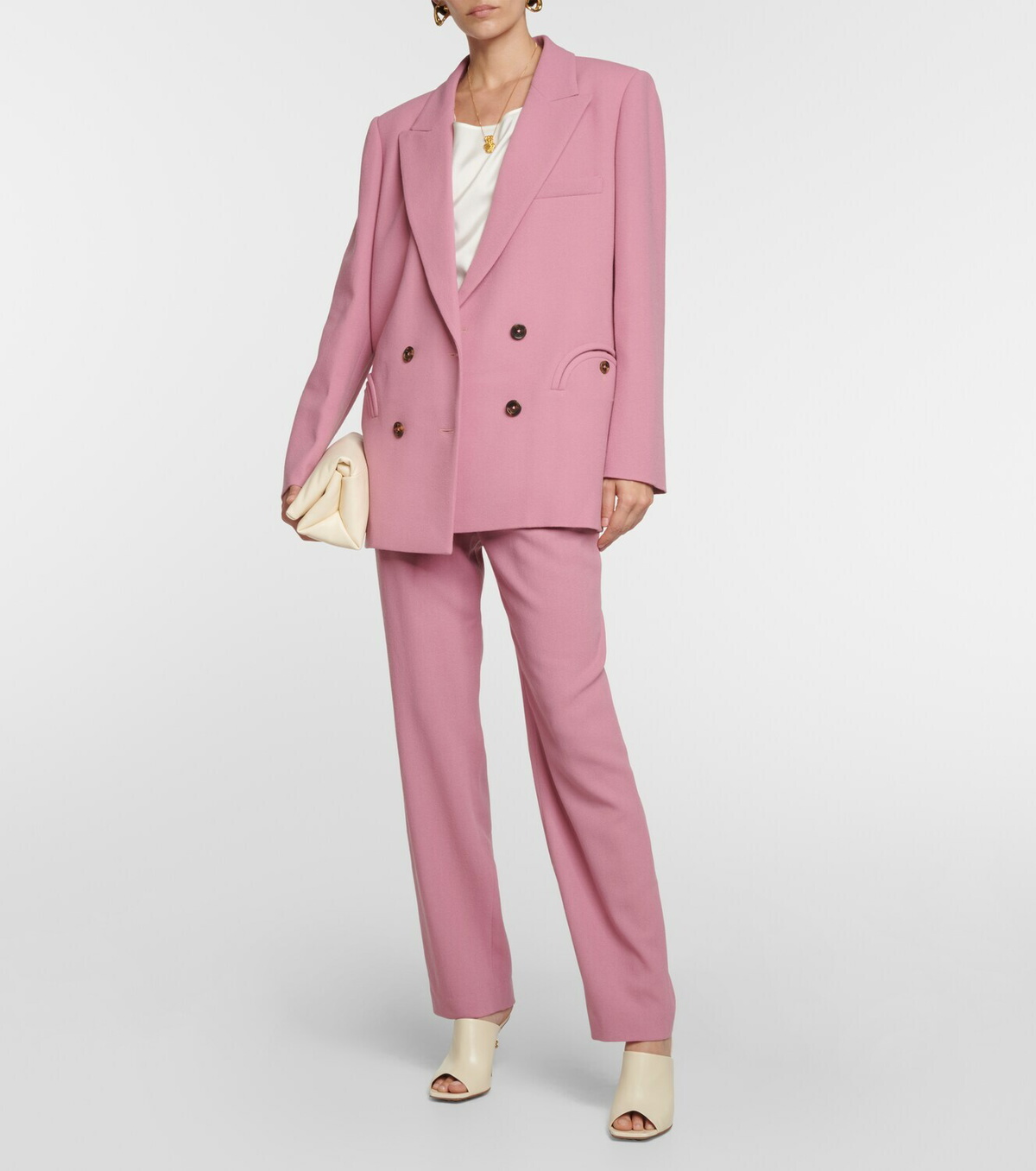 Blazé Milano Cool & Easy double-breasted wool blazer Blaze Milano