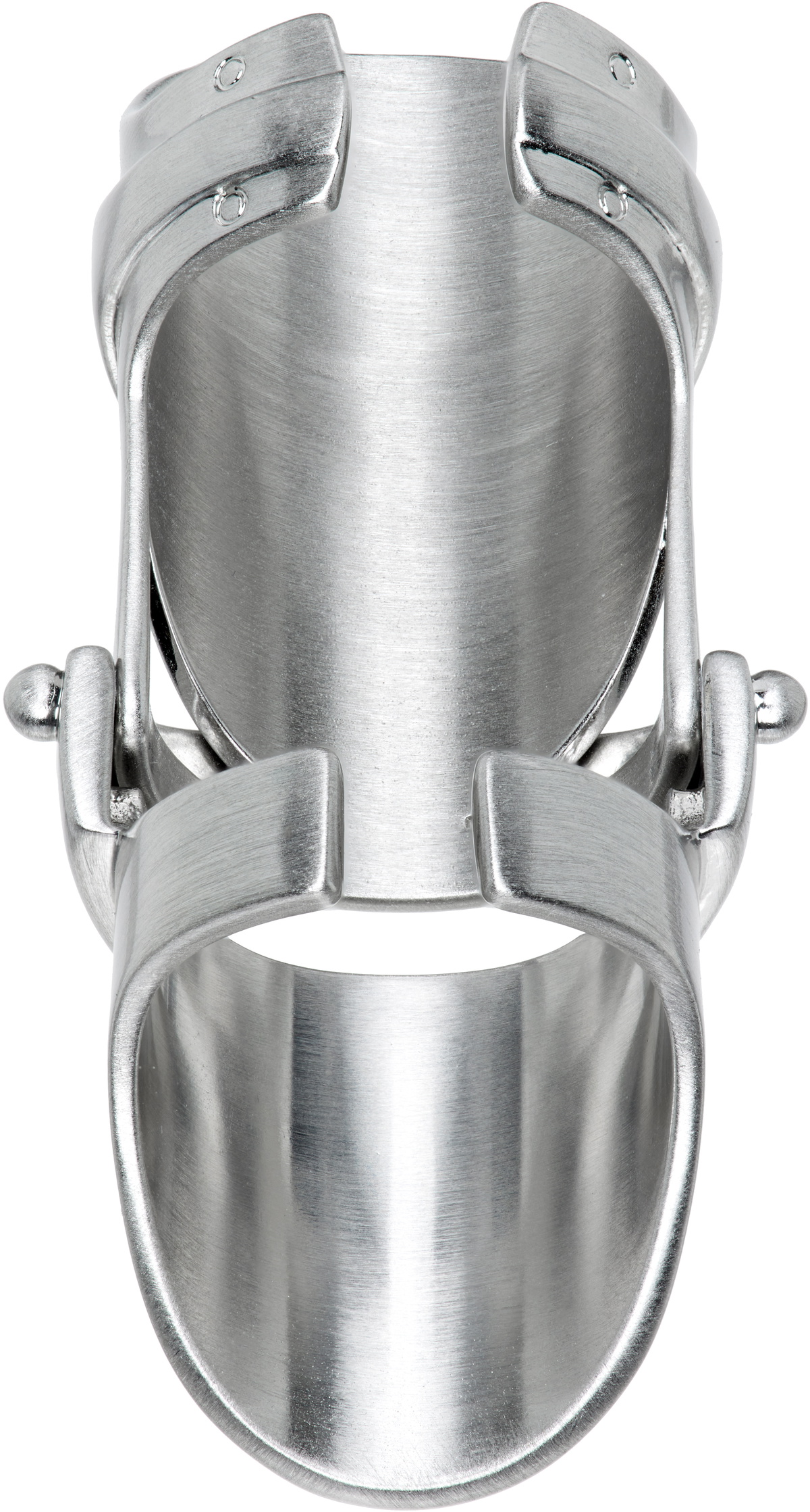MISBHV Silver Armor Ring MISBHV