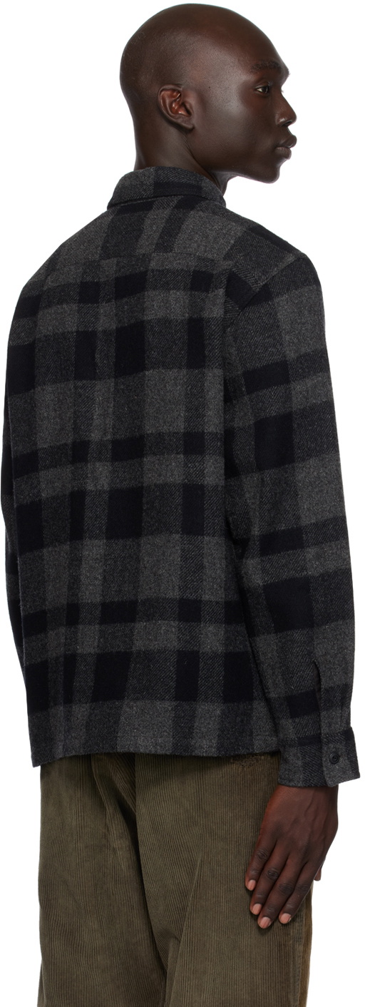 RRL Black & Gray Check Shirt RRL