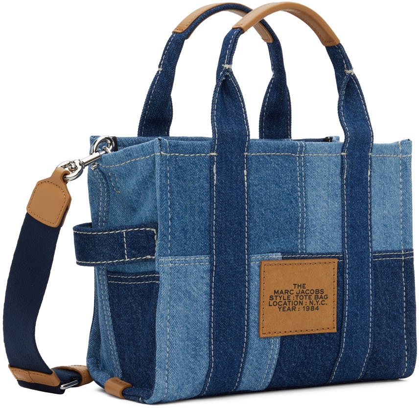 Marc Jacobs Blue Mini Traveler Tote Marc Jacobs