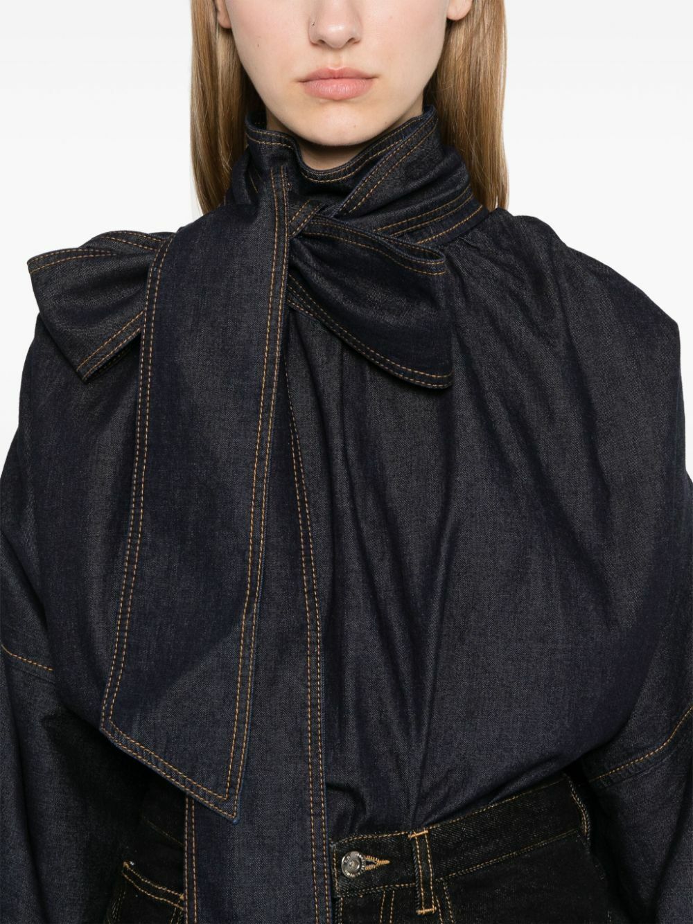 ZIMMERMANN Illustration Denim Blouse Zimmermann