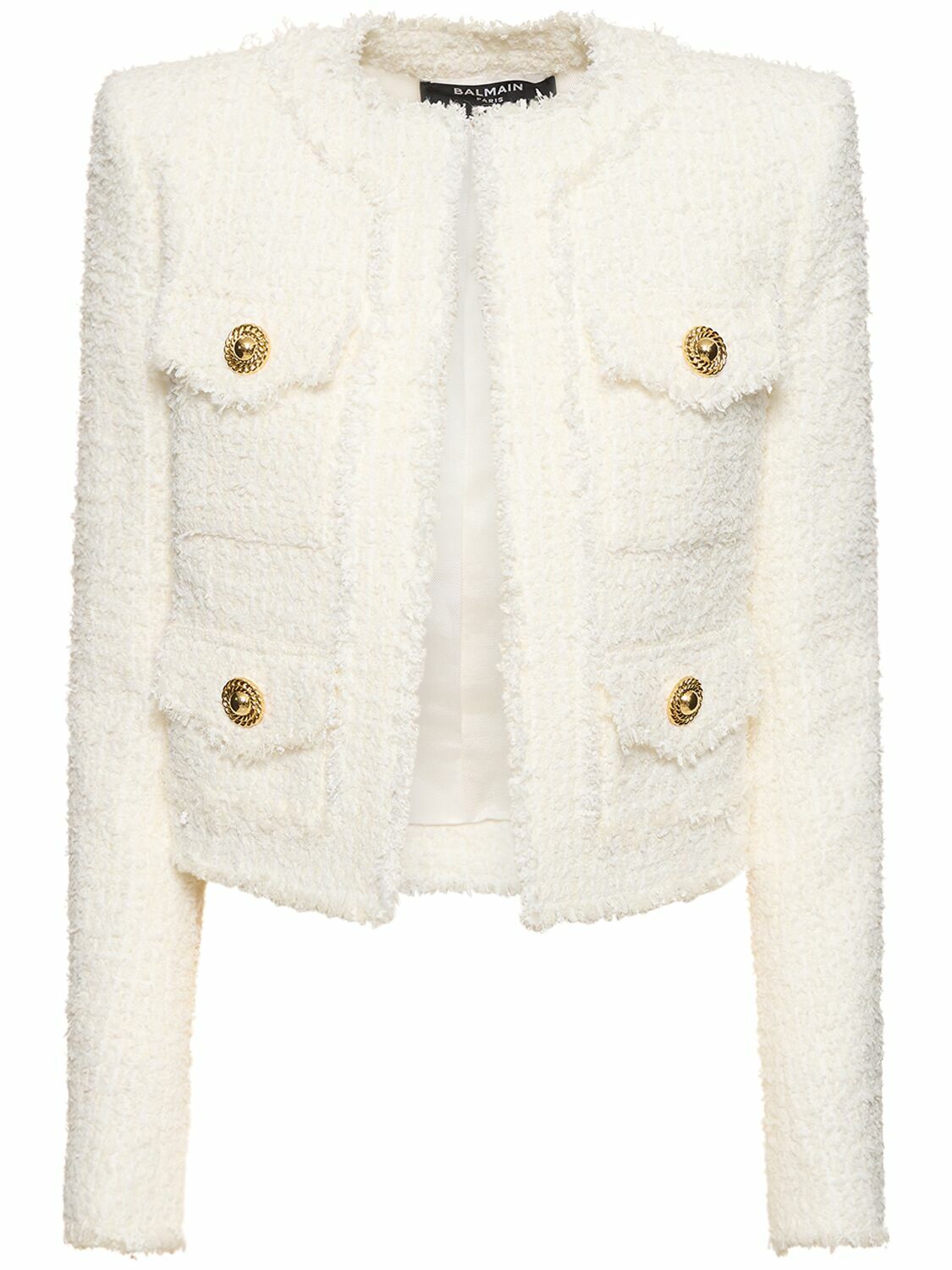 BALMAIN - Tweed Jacket Balmain