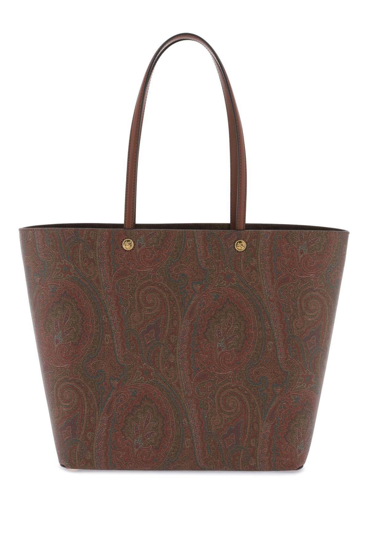 ETRO essential large tote bag Brown Etro