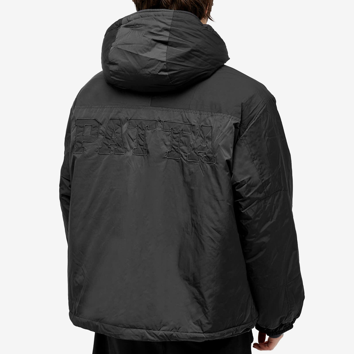 Patta Men's Primaloft Puffer Jacket in Black Patta