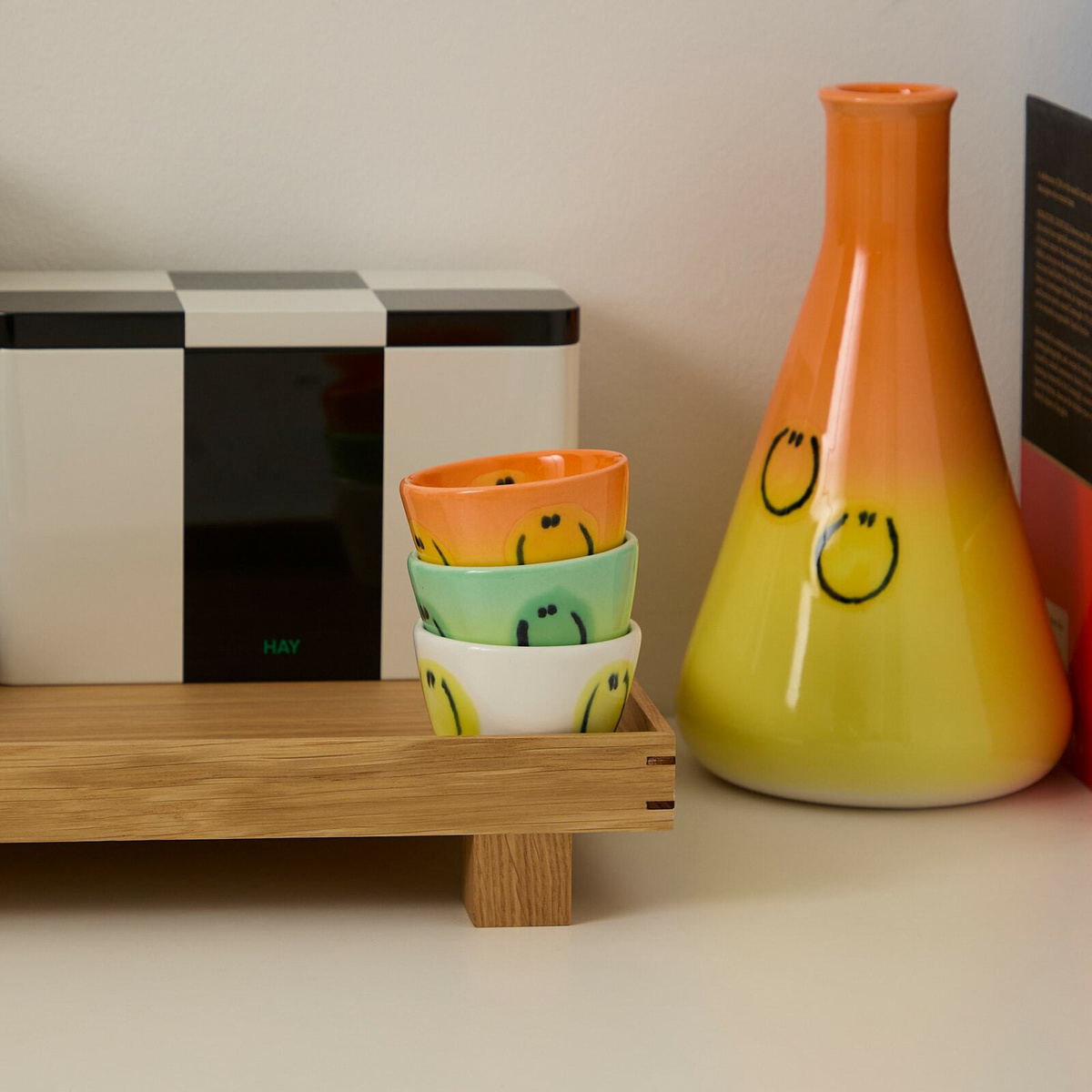 Frizbee Ceramics Super Cup Kawaii - 75ml in Orange Yellow Gradient ...