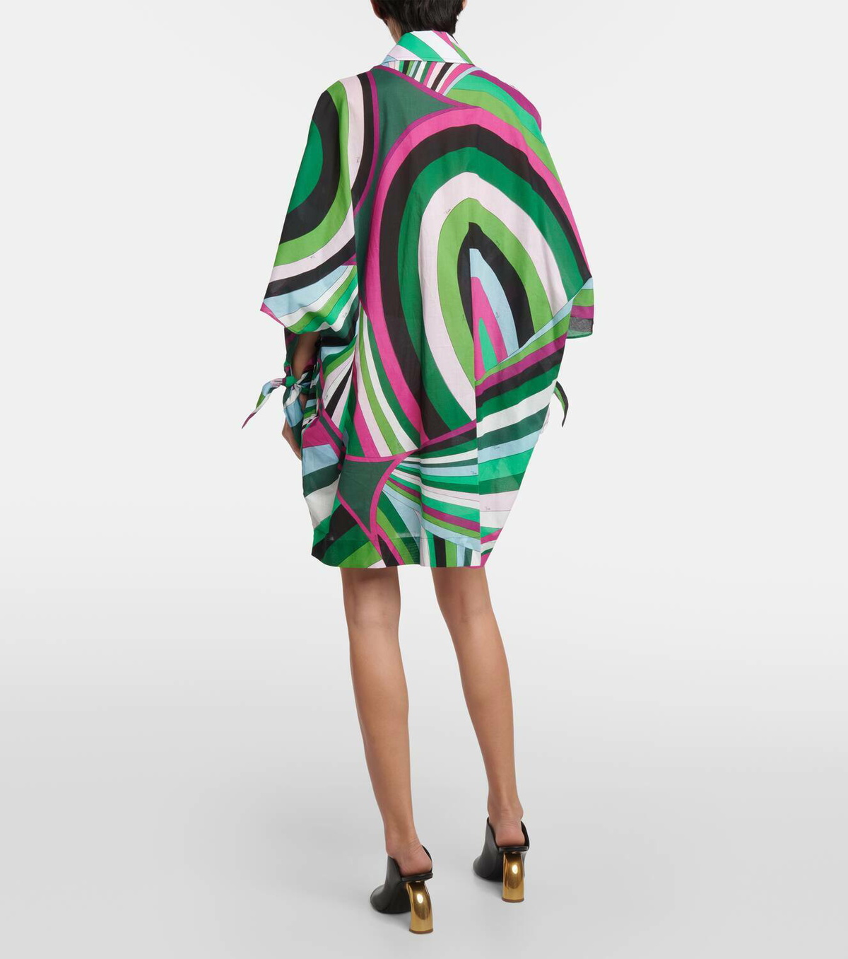 Pucci Iride cotton minidress Emilio Pucci