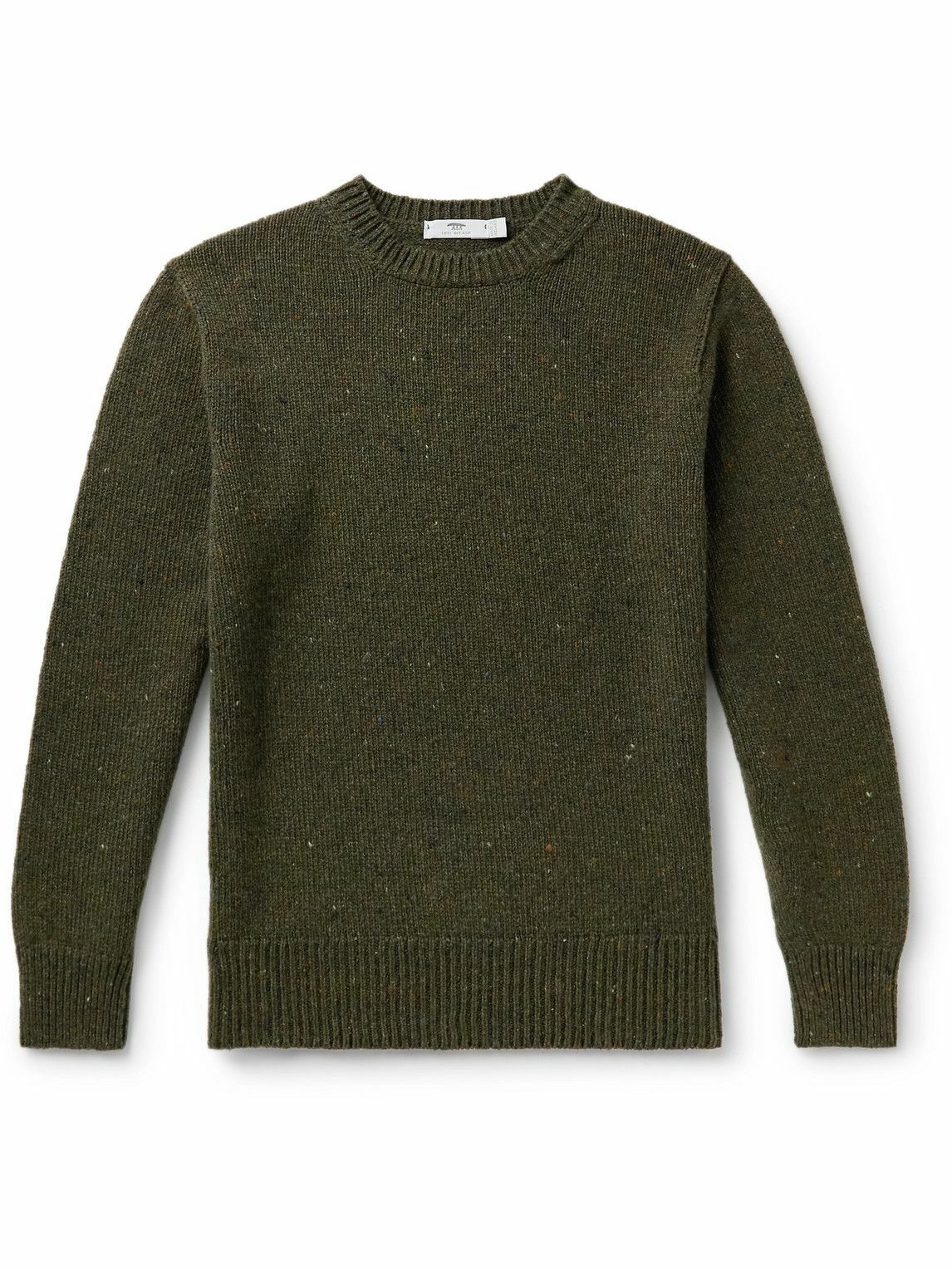Inis Meáin - Donegal Merino Wool and Cashmere-Blend Sweater - Green ...