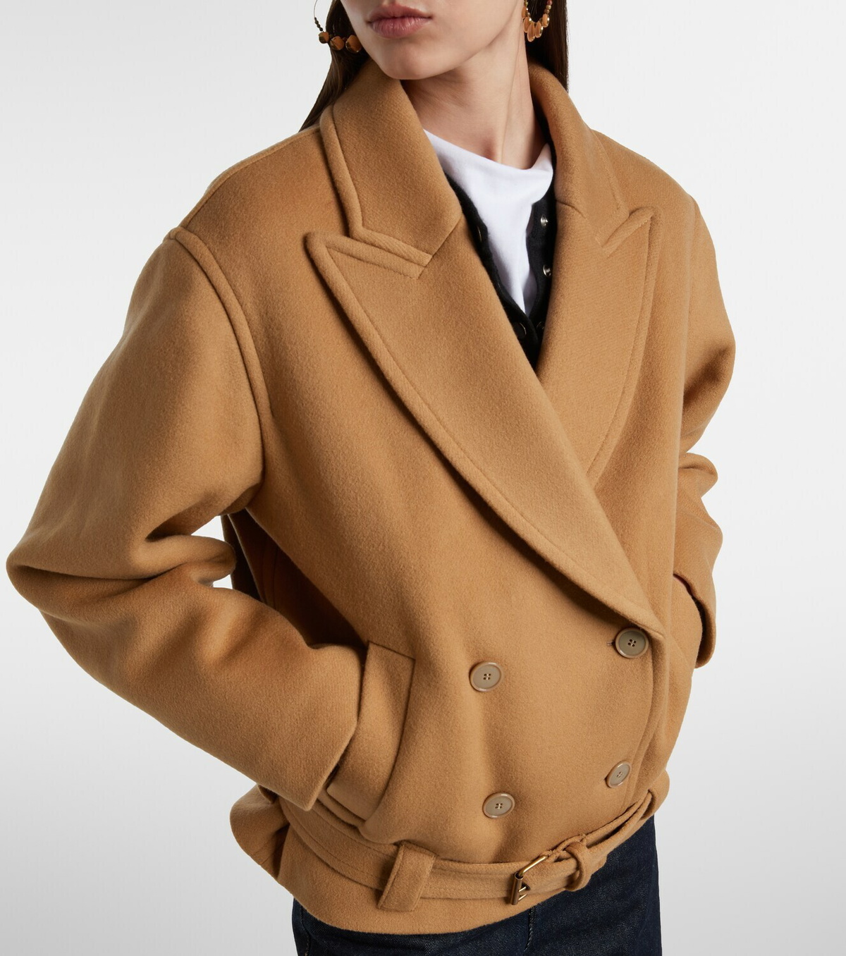 Isabel Marant Winry wool and cashmere jacket Isabel Marant