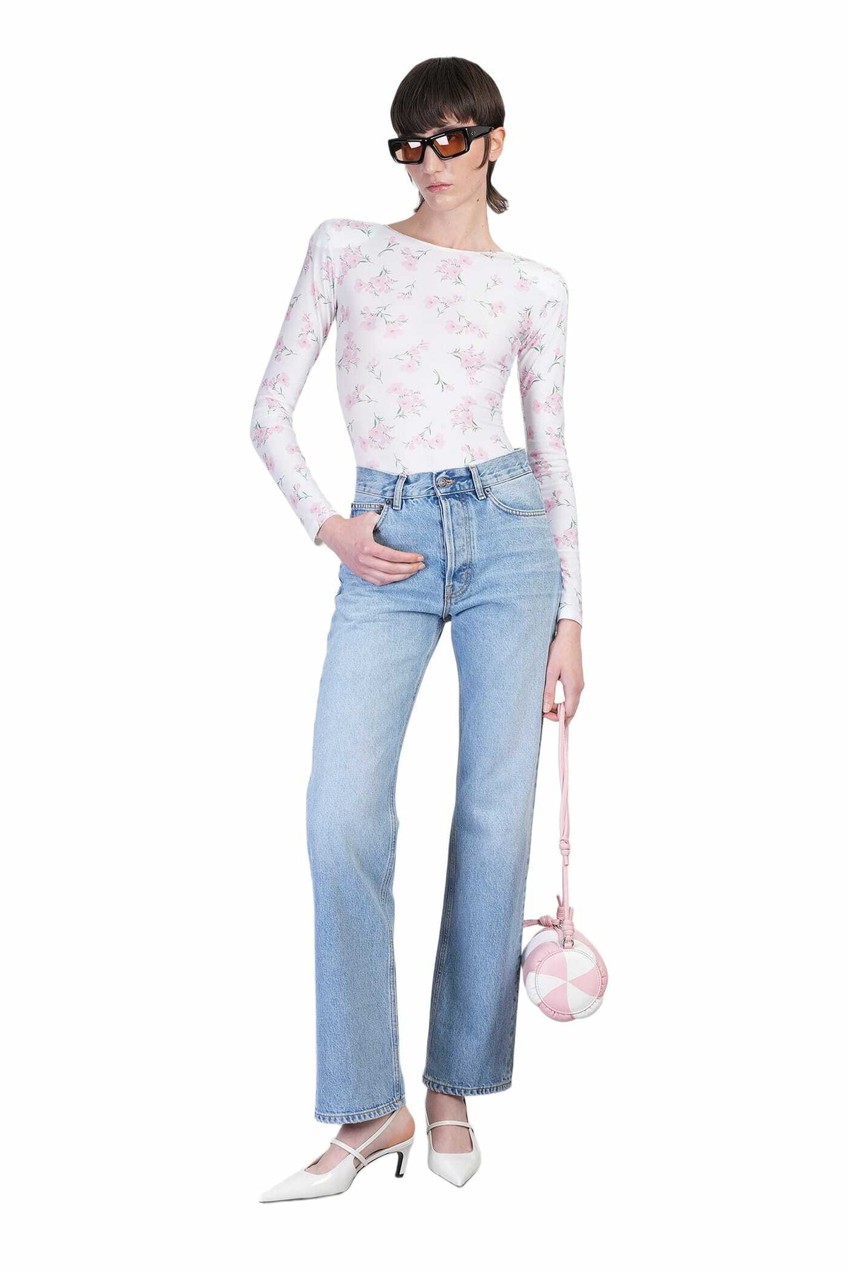 Fiorucci Jeans In Blue Cotton Fiorucci