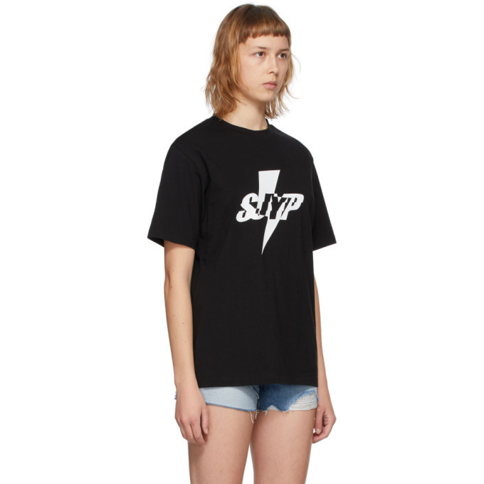 SJYP Black Logo T-Shirt SJYP