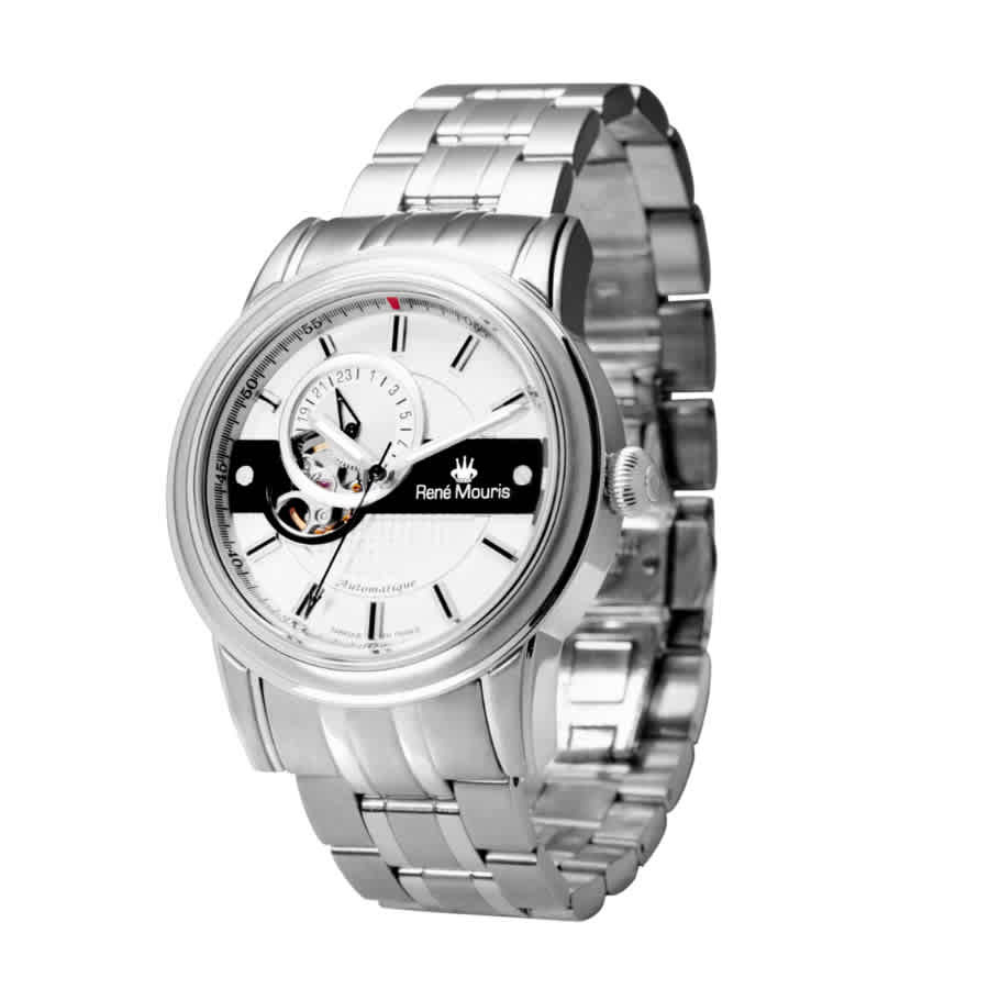 Rene Mouris Orion Automatic White Dial Mens Watch 70102RM1 Rene Mouris