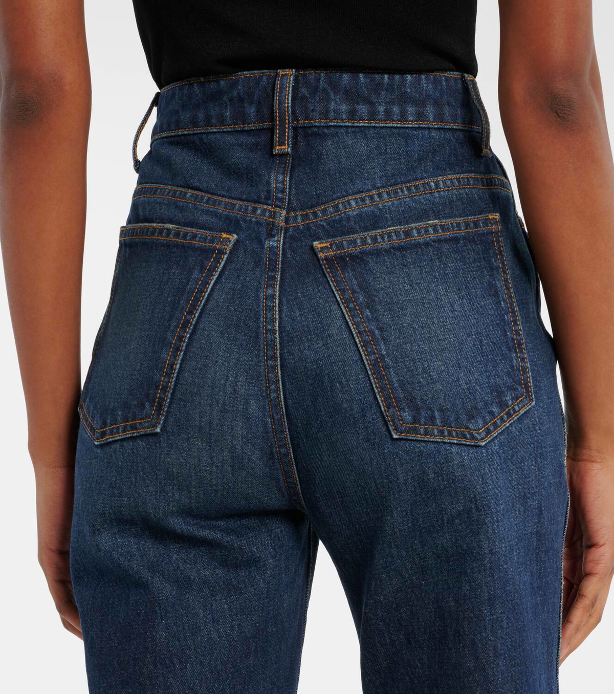Khaite Danielle high-rise straight jeans Khaite