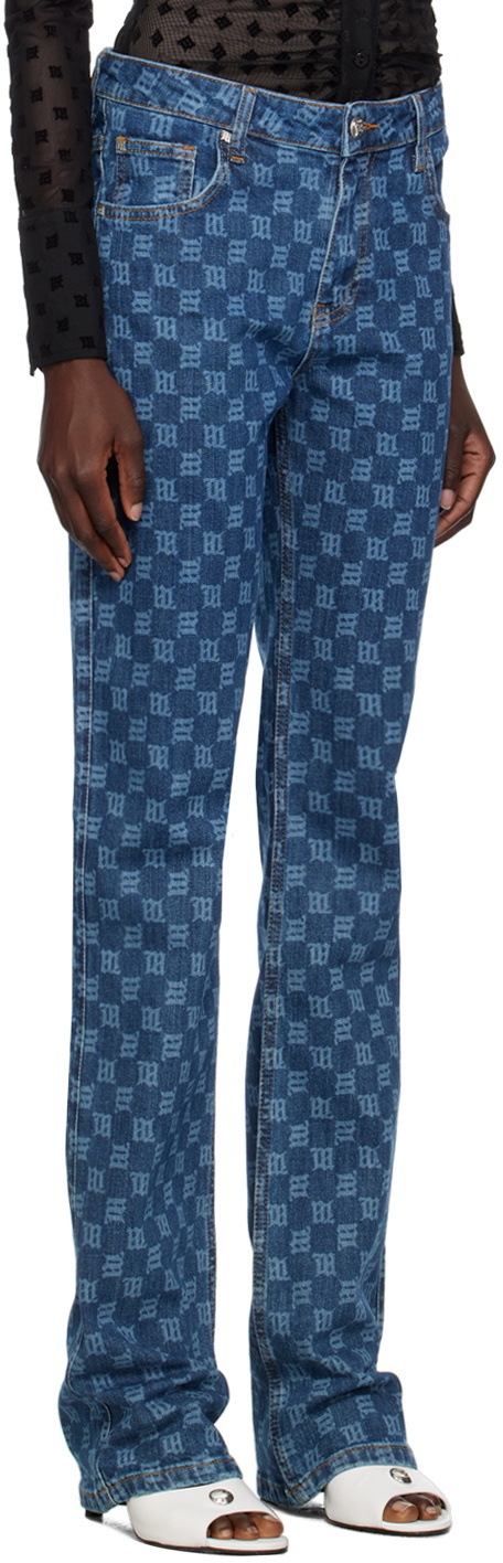 MISBHV Blue Monogram Jeans MISBHV