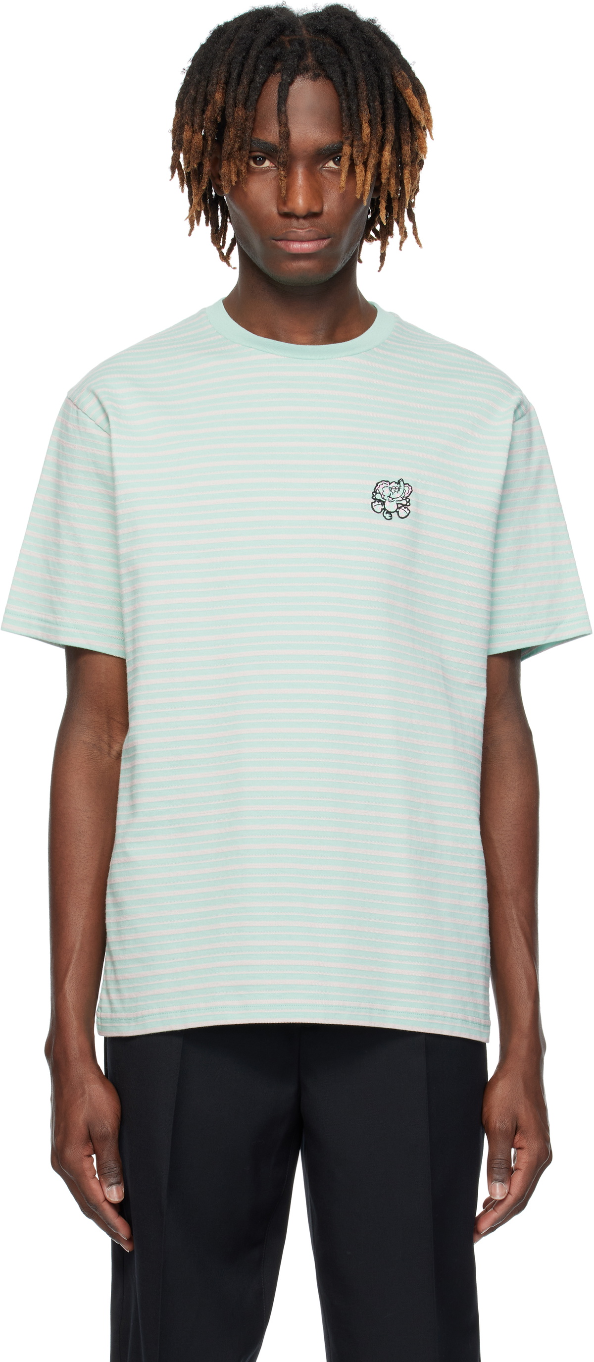 Kenzo Green Kenzo Paris VERDY Edition Embroidered T-shirt Kenzo