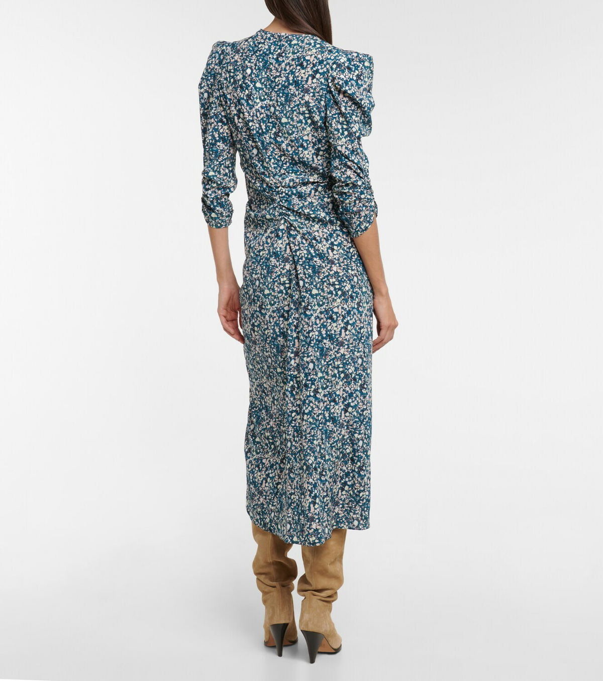 Isabel Marant - Albini printed silk-blend midi dress Isabel Marant