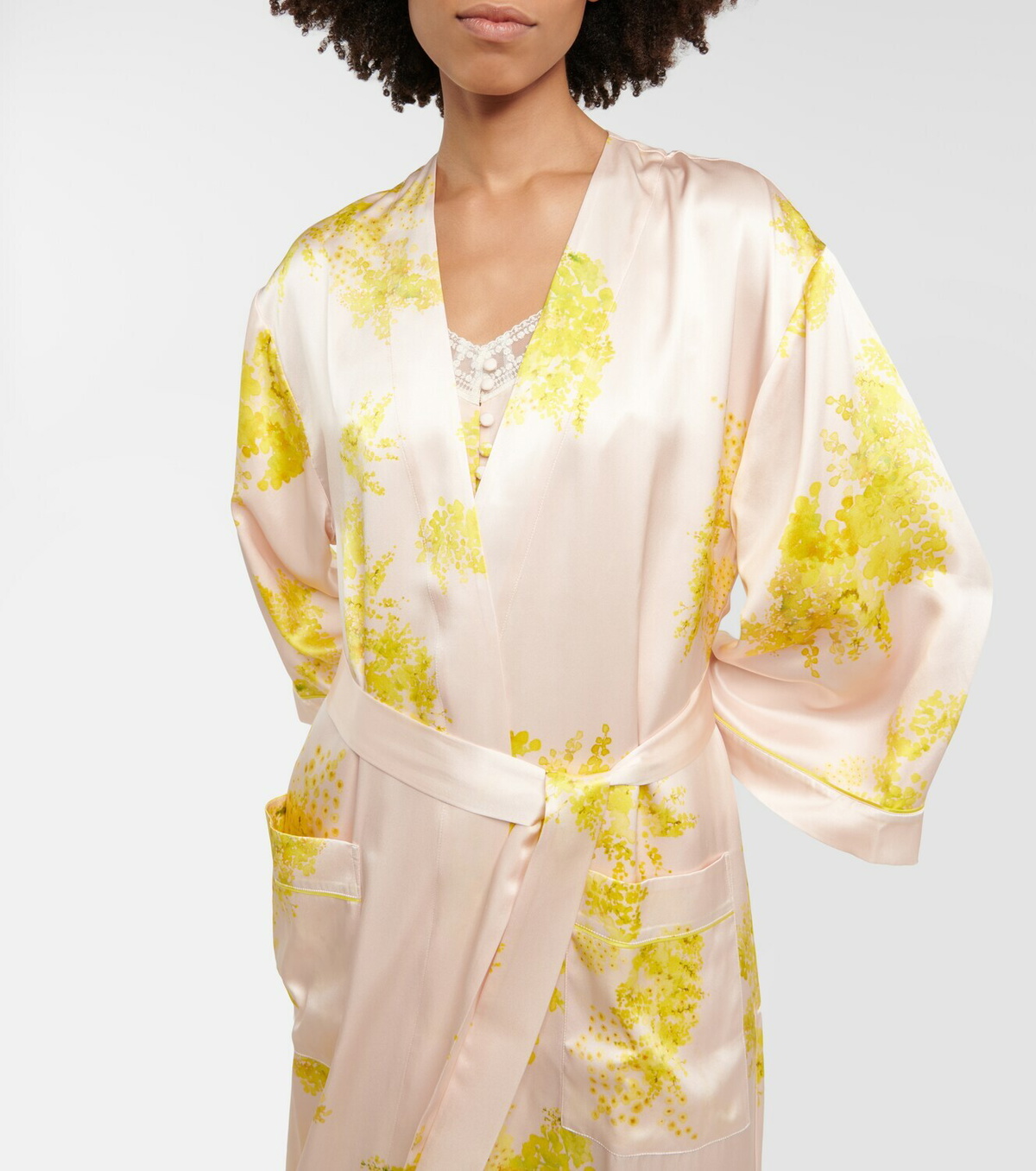 Eres - Impérial floral silk robe ERES
