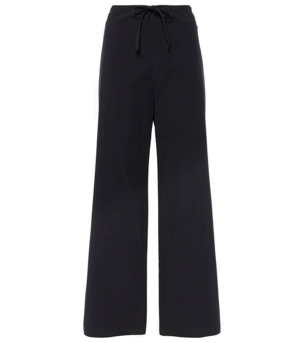 The Row Jugi cotton wide-leg pants The Row