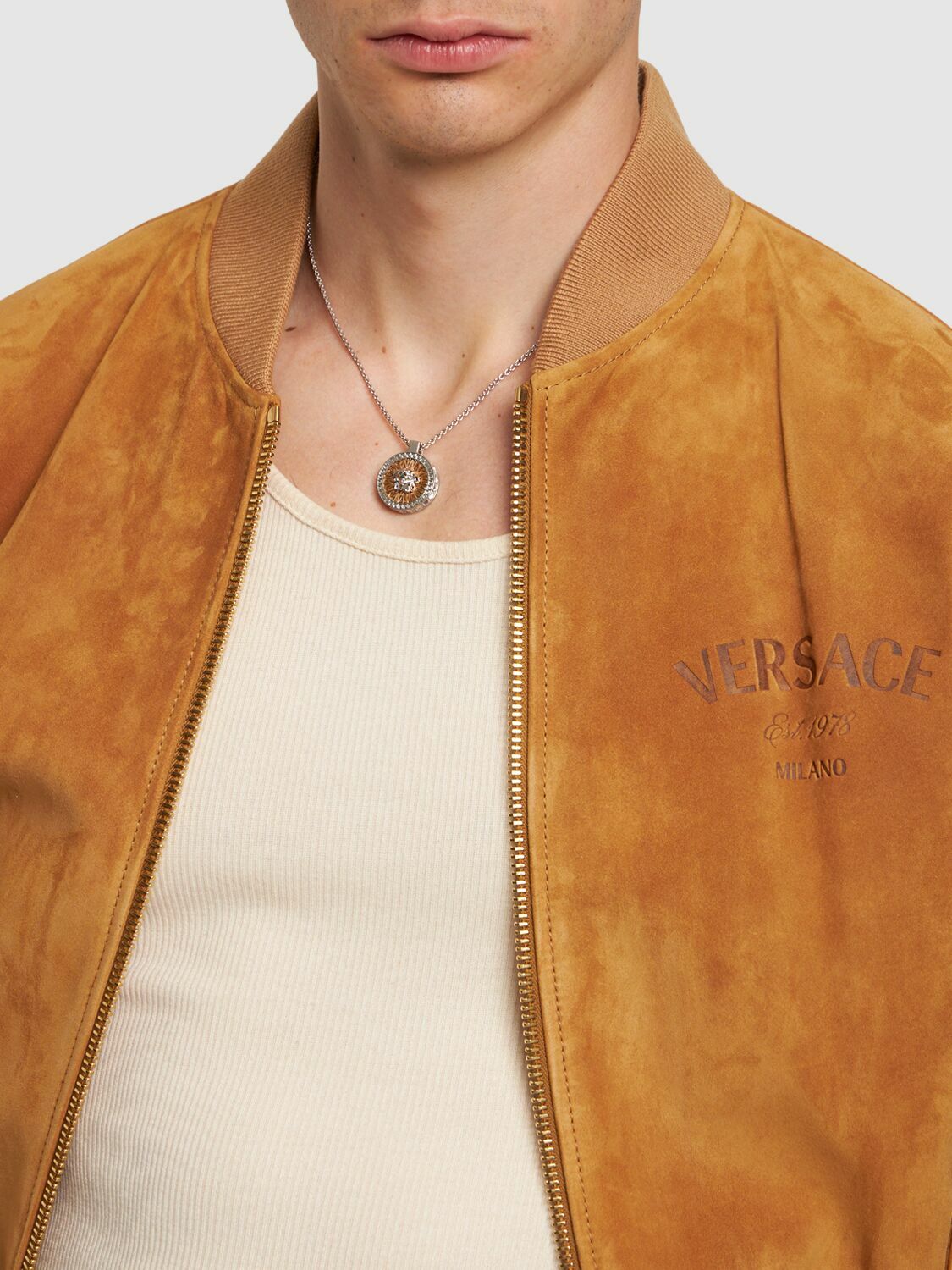 VERSACE Medusa Charm Necklace Versace