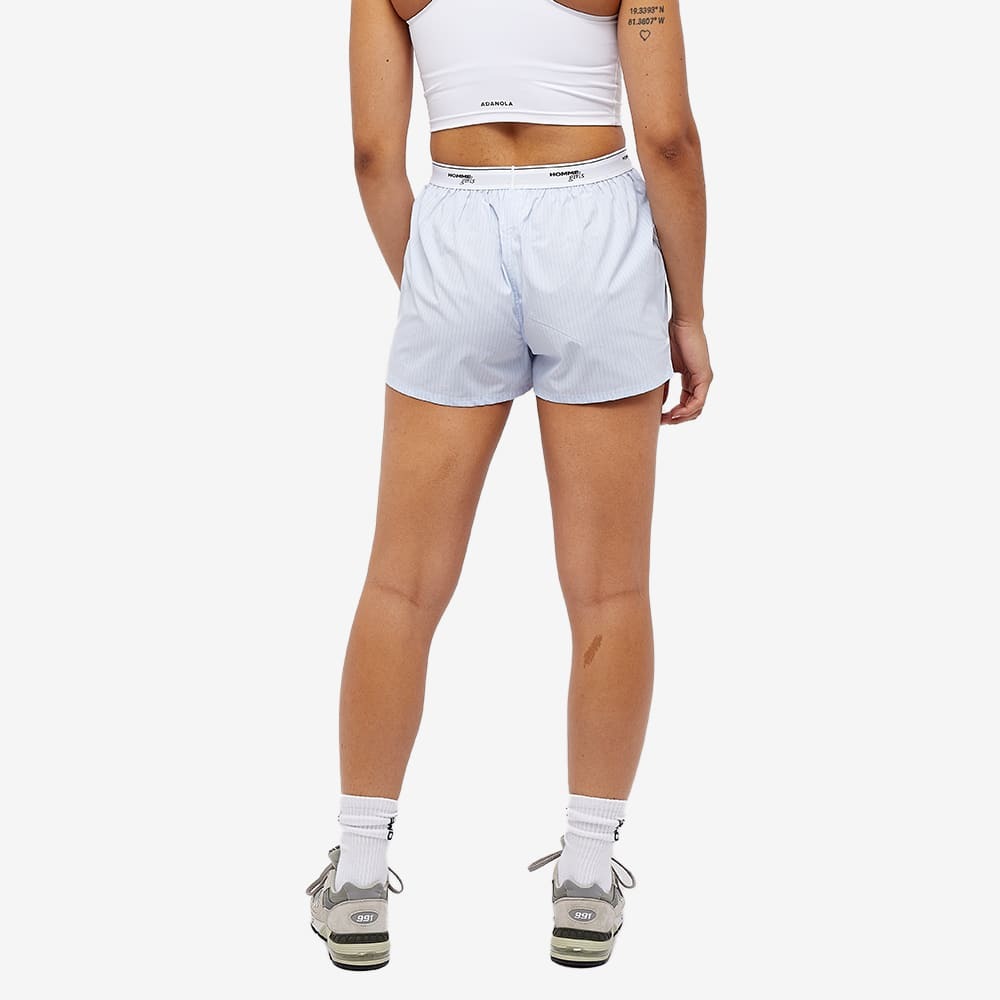 Hommegirls Women's Boxers in Ticking Stripe Hommegirls