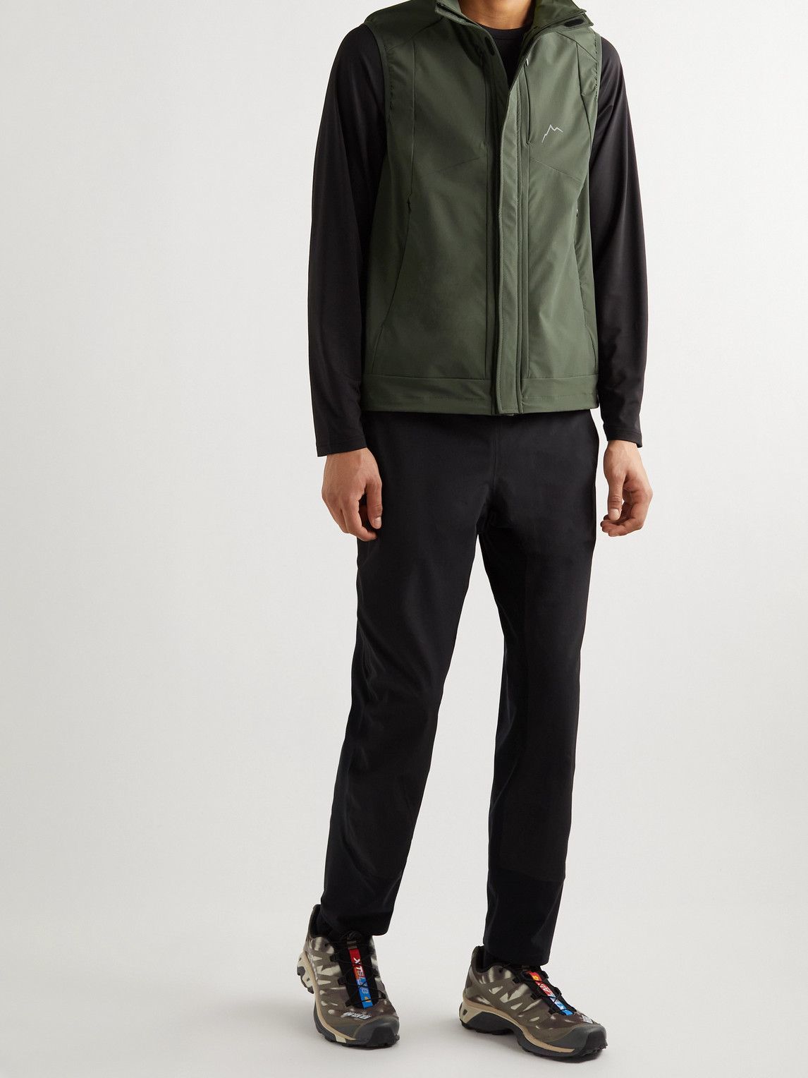 CAYL - AquaX Logo-Print Nylon-Blend Gilet - Green CAYL