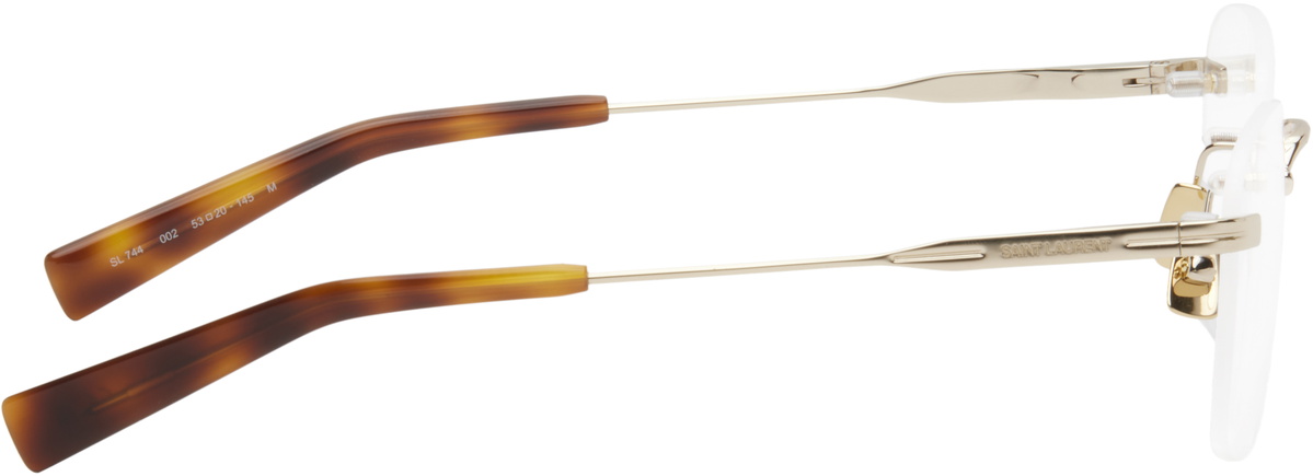 Saint Laurent Gold SL 744 Glasses Saint Laurent