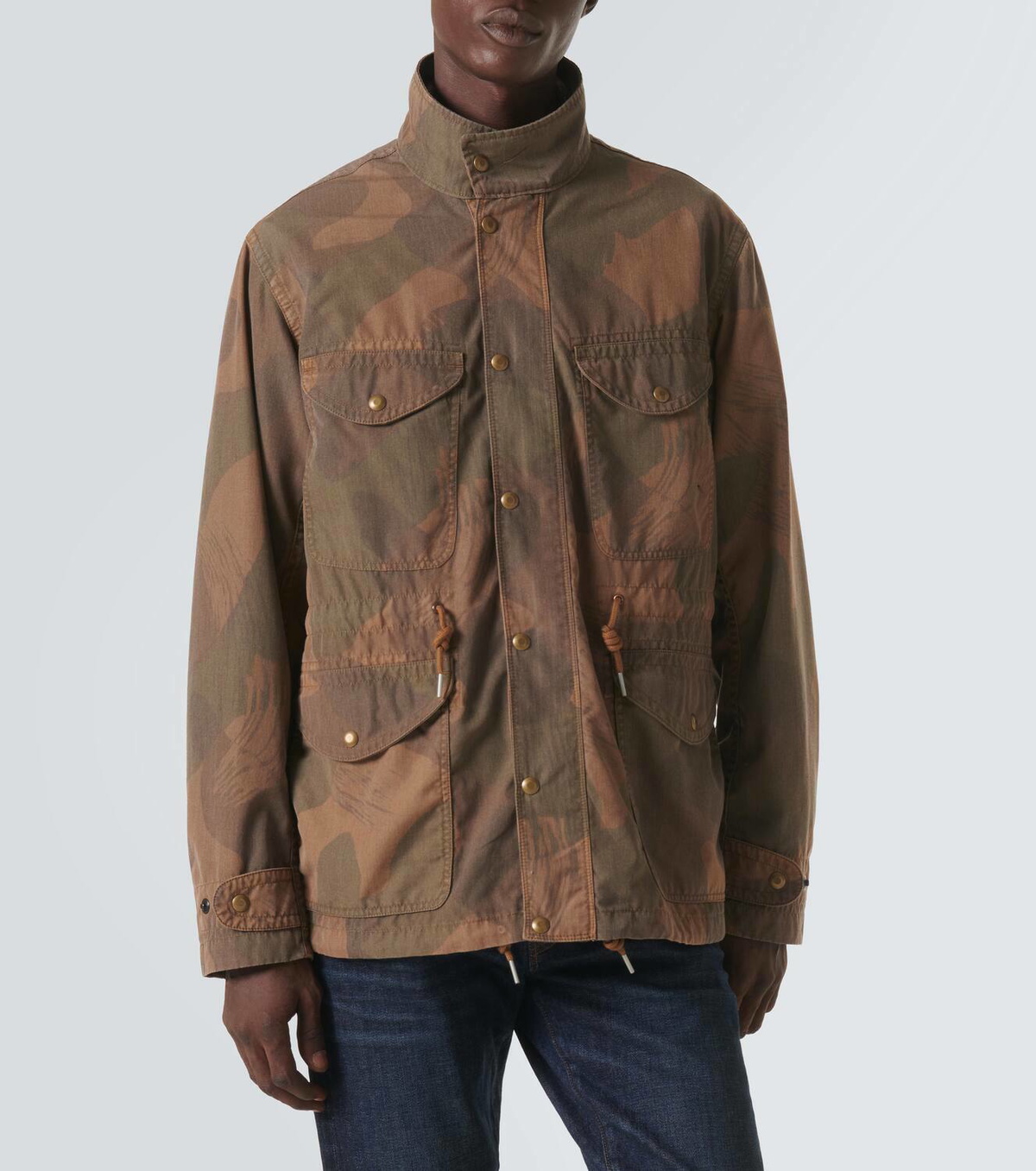 RRL Riley camouflage overshirt RRL
