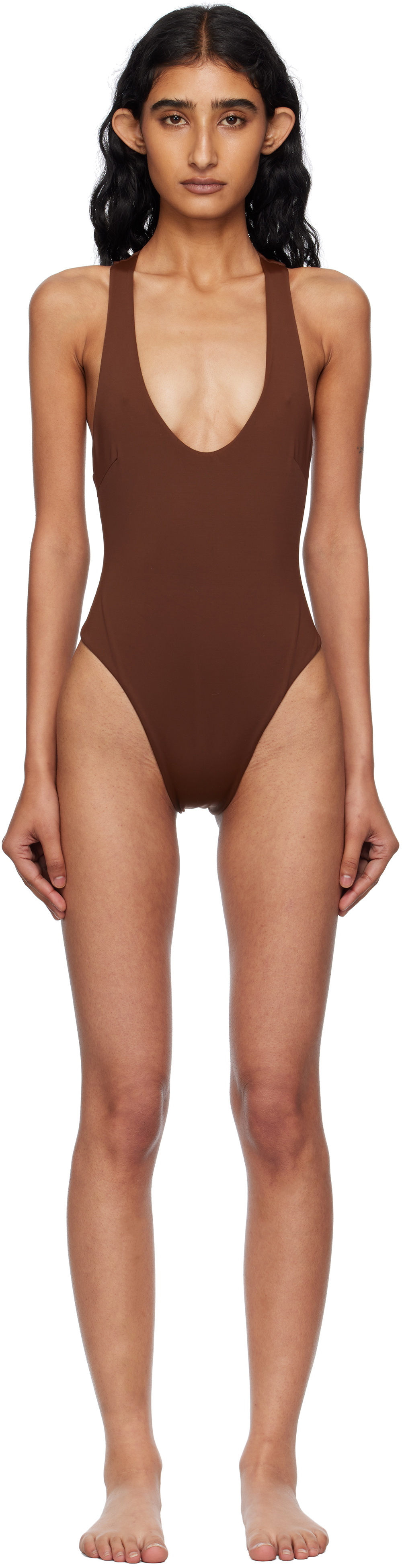 Haight Brown Juliana Swimsuit Haight