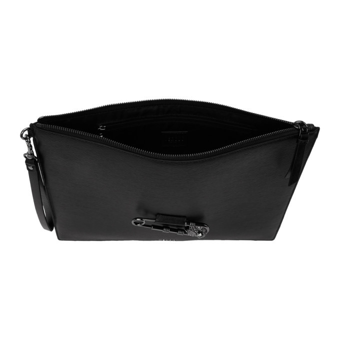 Versus Black Safety Pin Pouch Versus