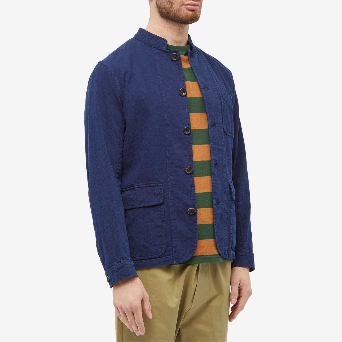 Oliver Spencer Men's Coram Jacket in Indigo Rinse Oliver Spencer