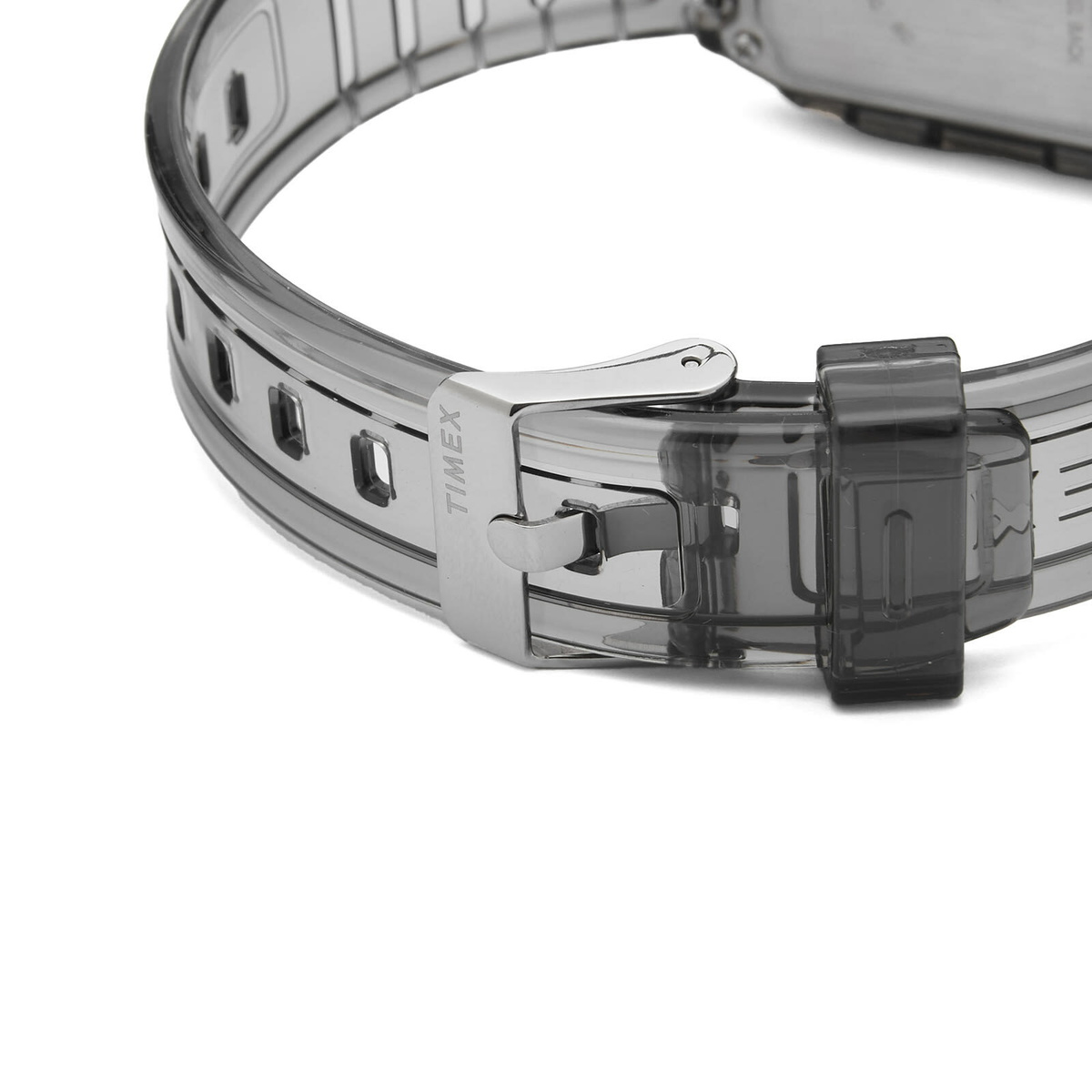 Timex Q LCA Transparent 35mm Watch in Grey Timex