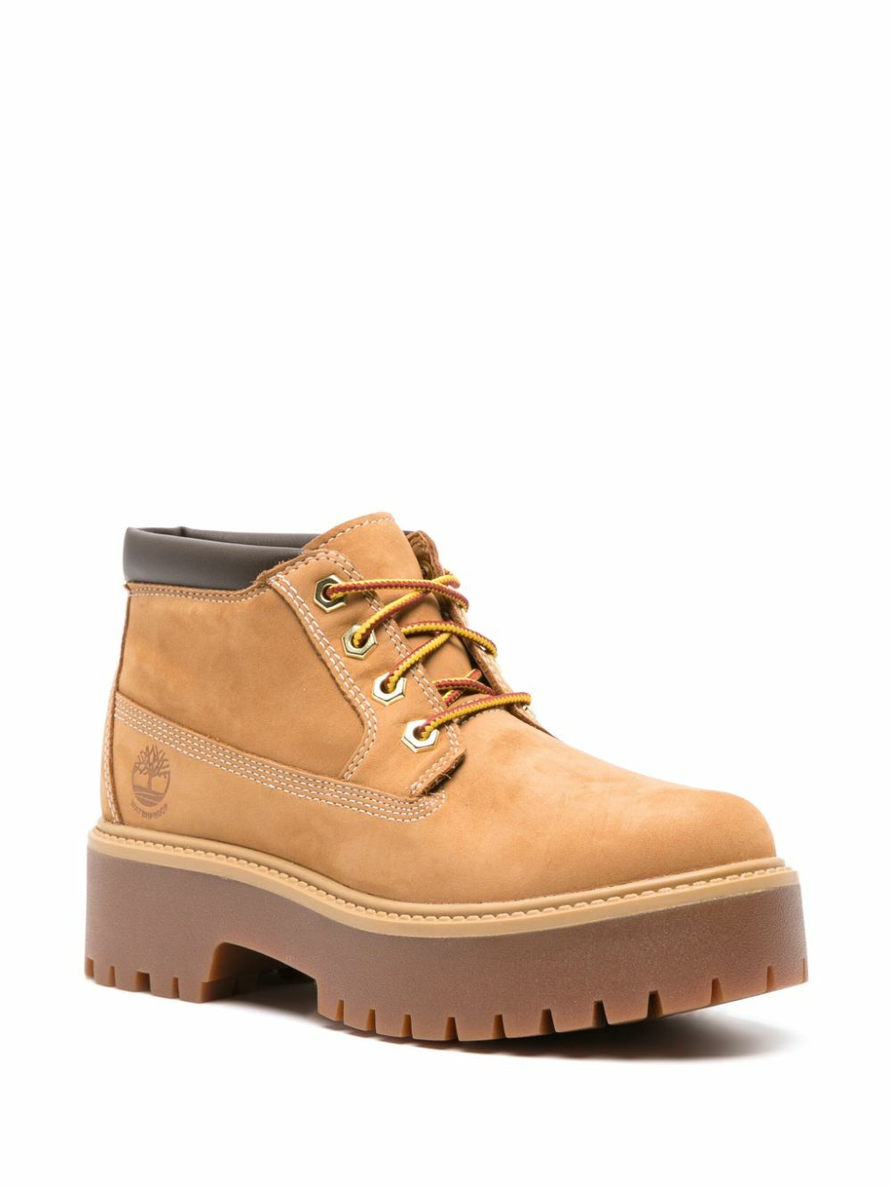 TIMBERLAND - Lace-up Leather Ankle Boot Timberland