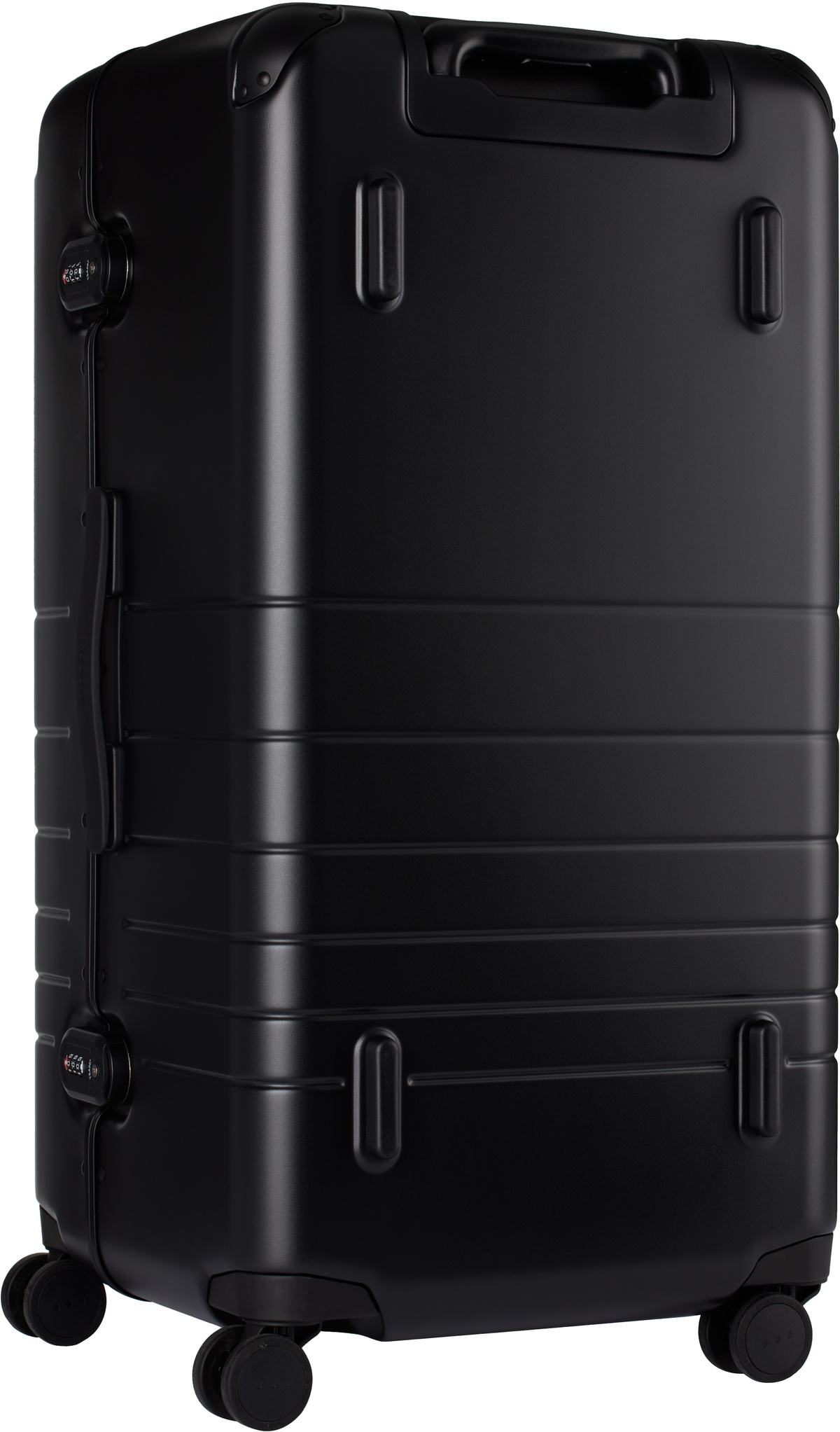 Monos Black Hybrid Trunk Suitcase Monos