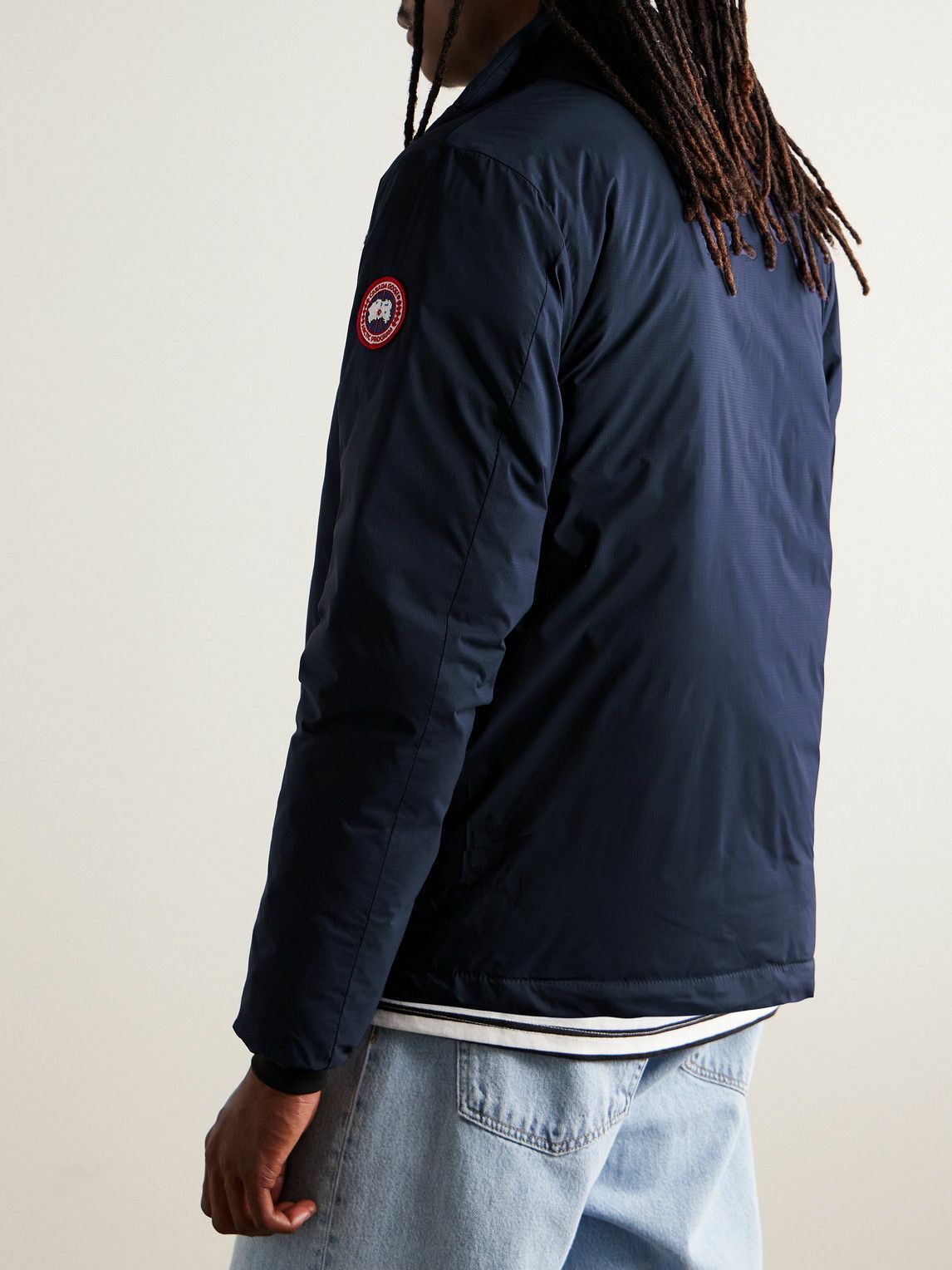 Canada Goose - Lodge Quilted Ripstop Down Jacket - Blue Canada Goose